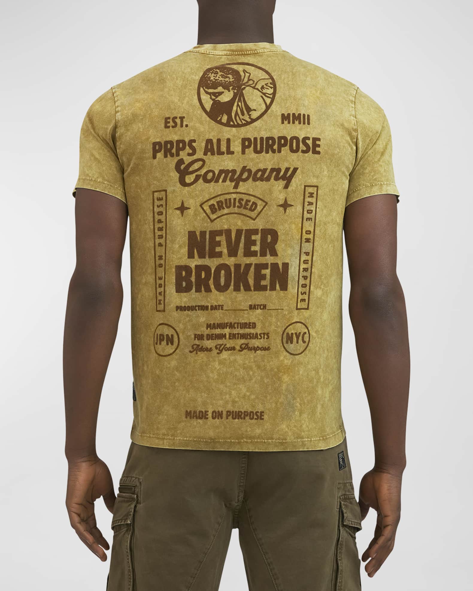 PRPS Men's Baxter Typographic T-Shirt | Neiman Marcus
