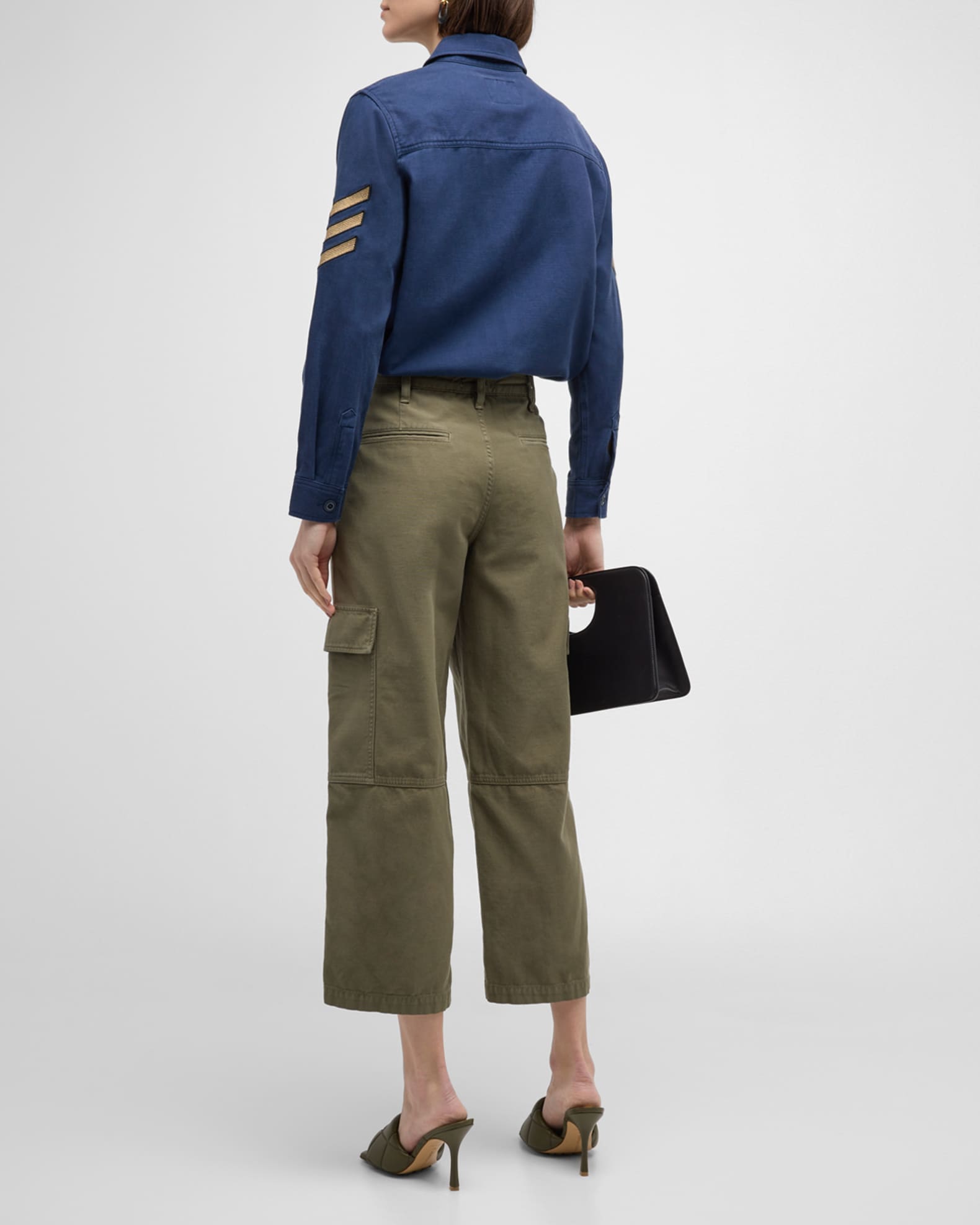 Rails Loren Military Shirt Jacket | Neiman Marcus
