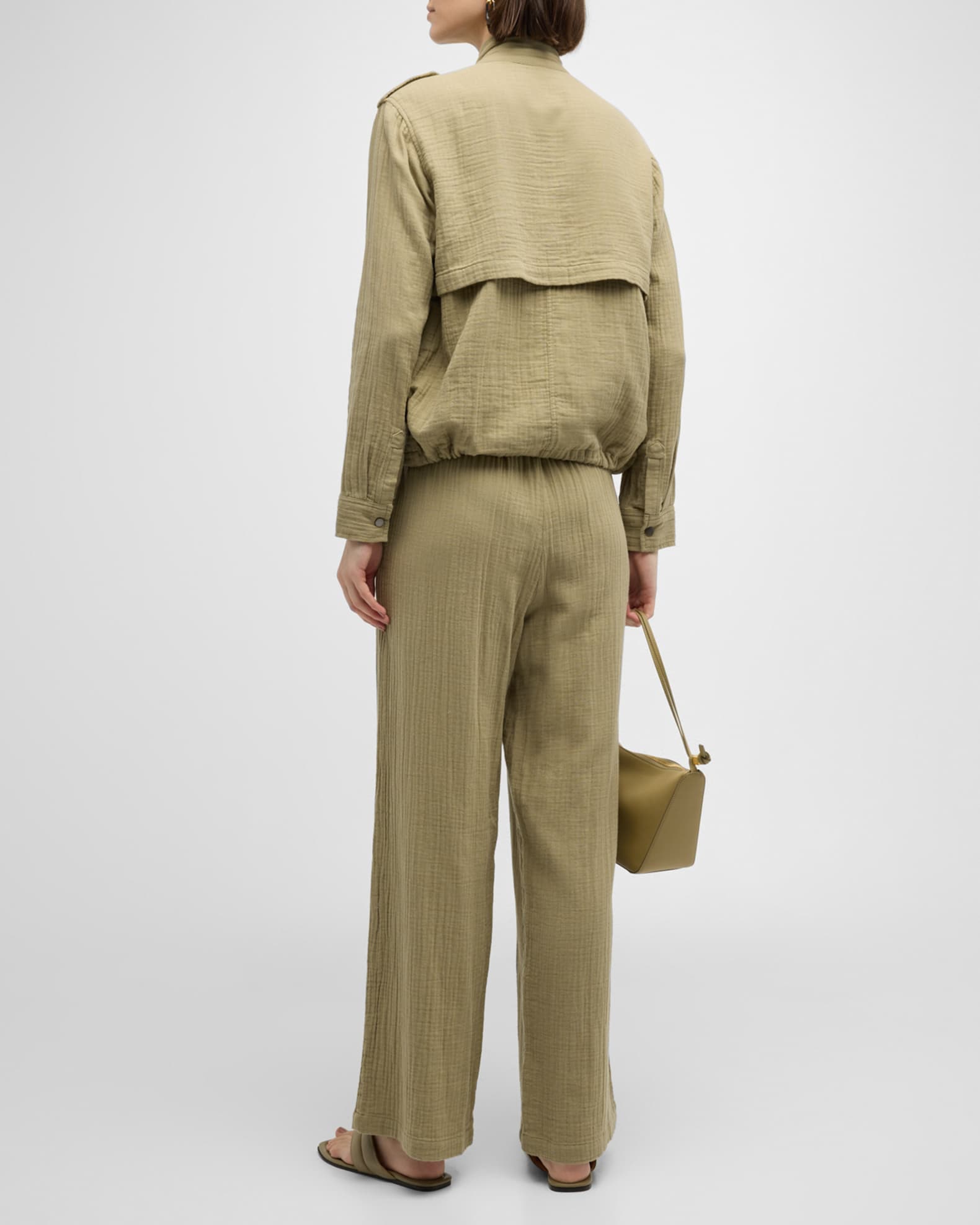 Rails Collins Gauze Military Jacket | Neiman Marcus