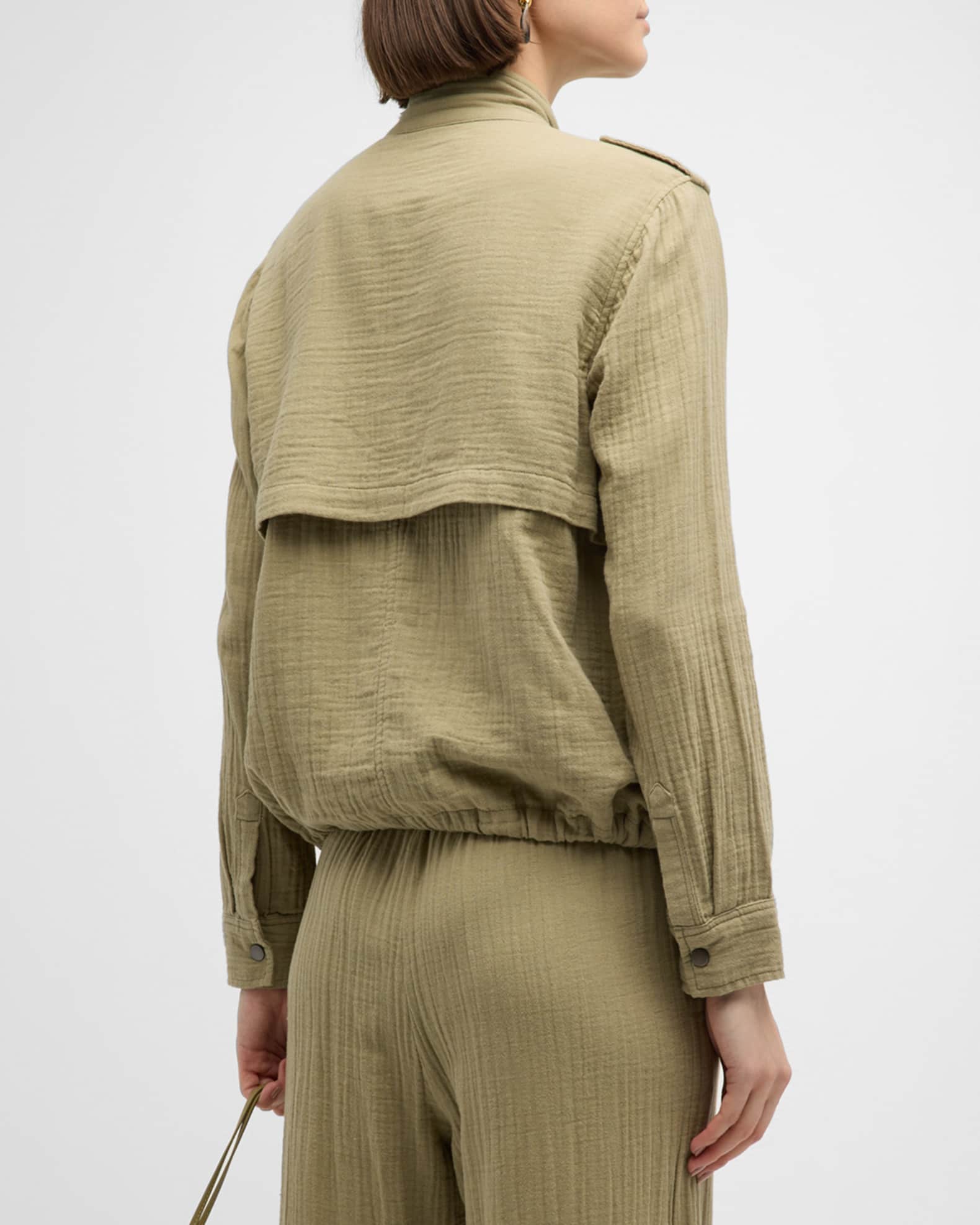 Rails Collins Gauze Military Jacket | Neiman Marcus