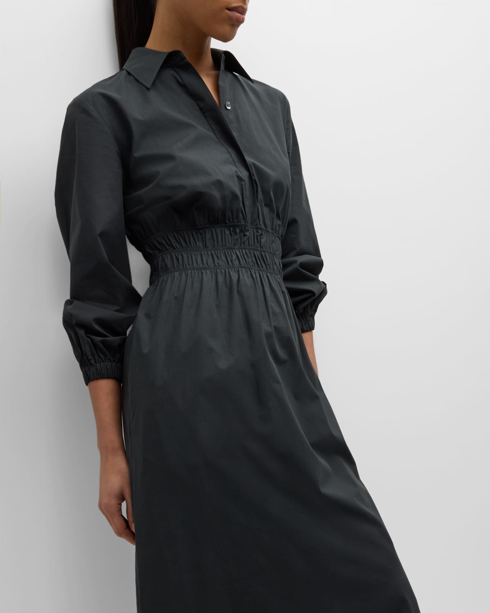 Rails Fraya Midi Shirtdress | Neiman Marcus