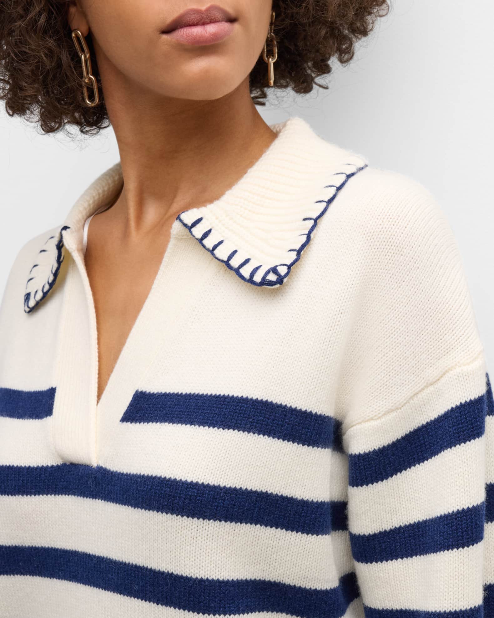 Rails Athena Striped Wool Sweater | Neiman Marcus