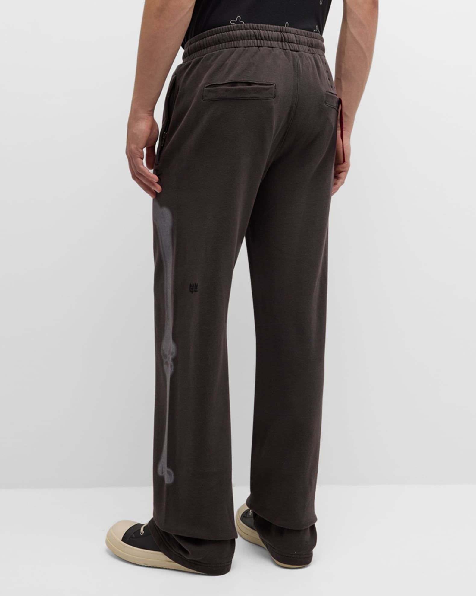 Ksubi x Trippie Redd Men's Skeleton Trak Faded Sweatpants | Neiman Marcus