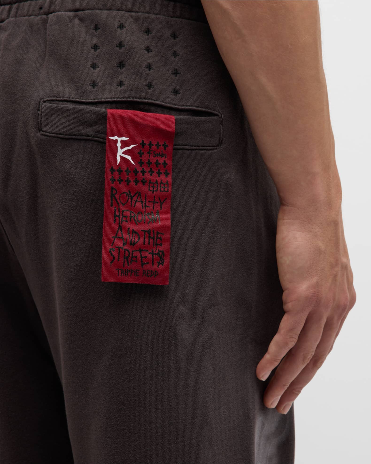 Ksubi x Trippie Redd Men's Skeleton Trak Faded Sweatpants | Neiman Marcus
