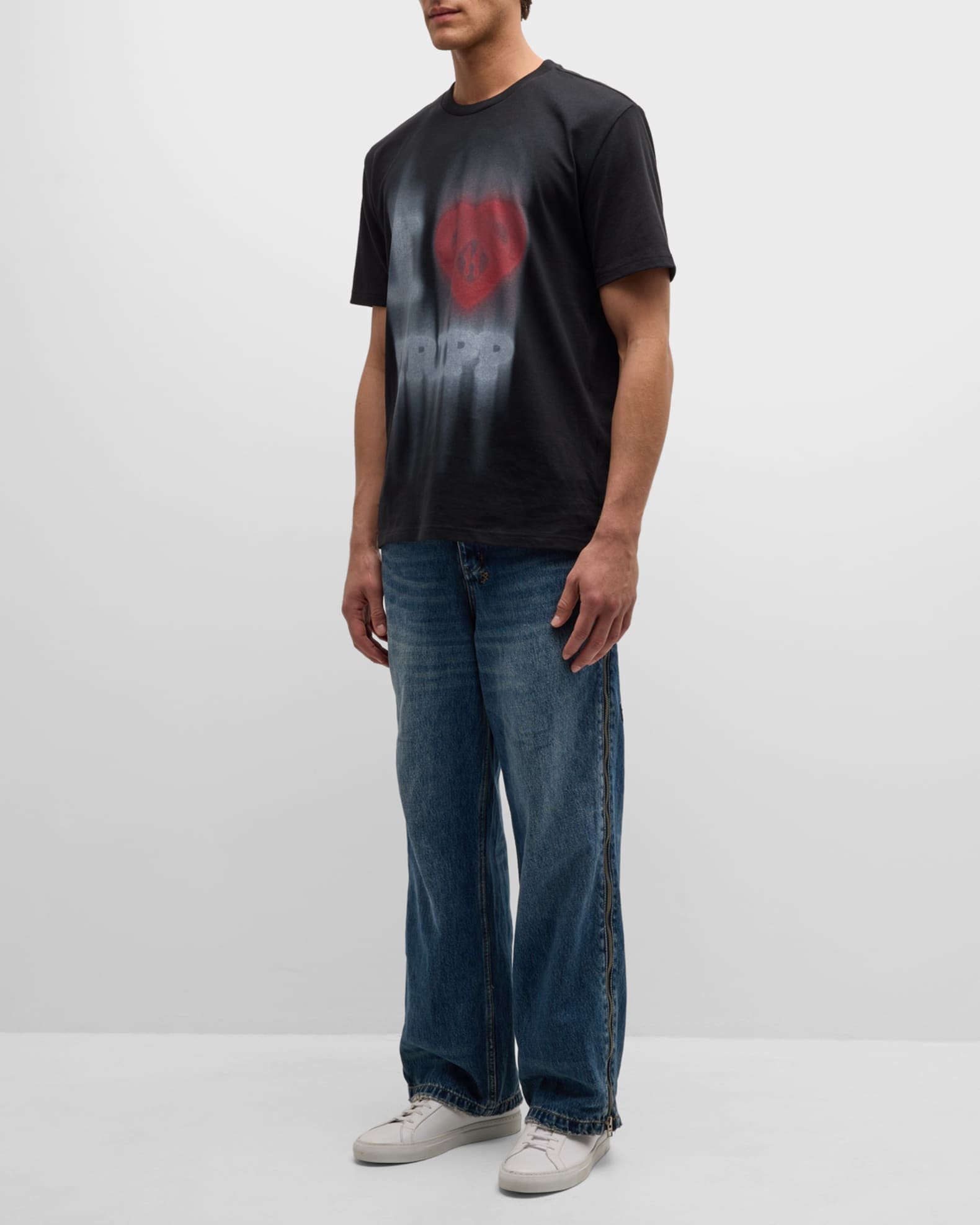 Ksubi x Trippie Redd Men's Maxx Zip Trip Jeans | Neiman Marcus