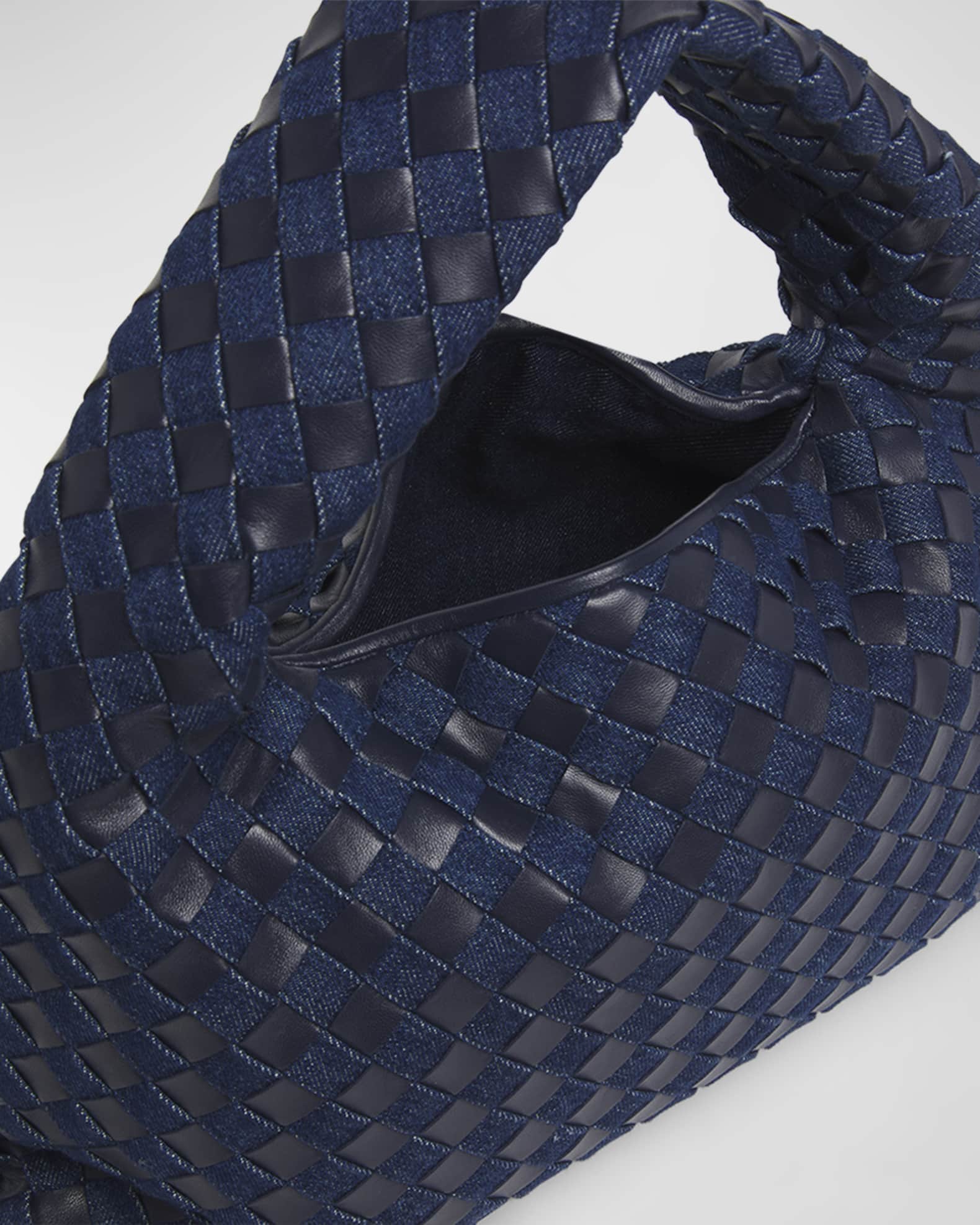 Bottega Veneta Small Hop Denim Bag | Neiman Marcus