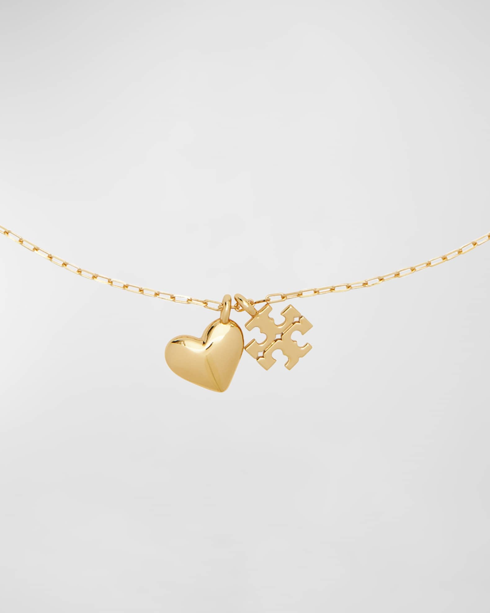 Tory Burch Good Luck Chain Pendant Necklace | Neiman Marcus