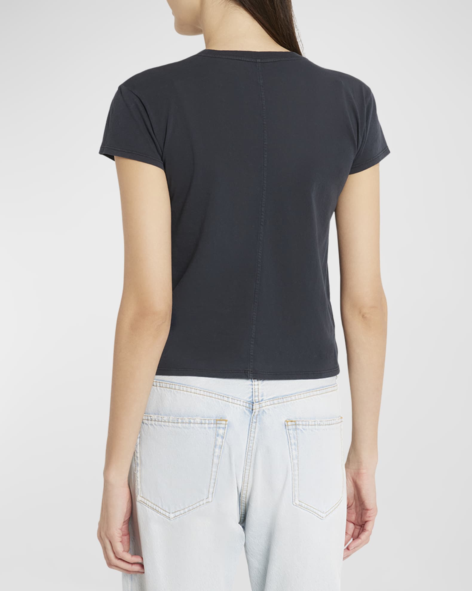 THE ROW Tori Short Sleeve Top | Neiman Marcus