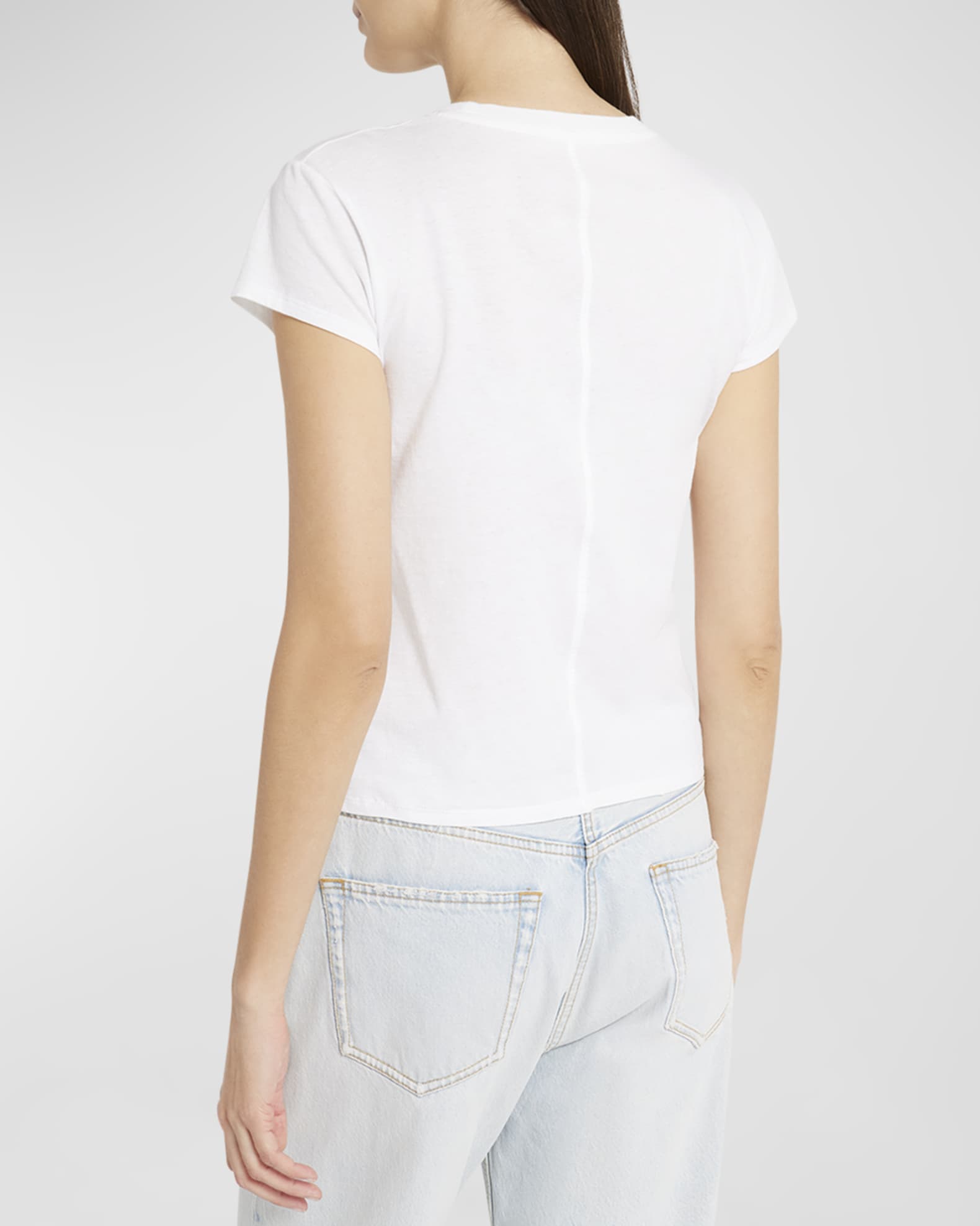 THE ROW Tori Short Sleeve Top | Neiman Marcus