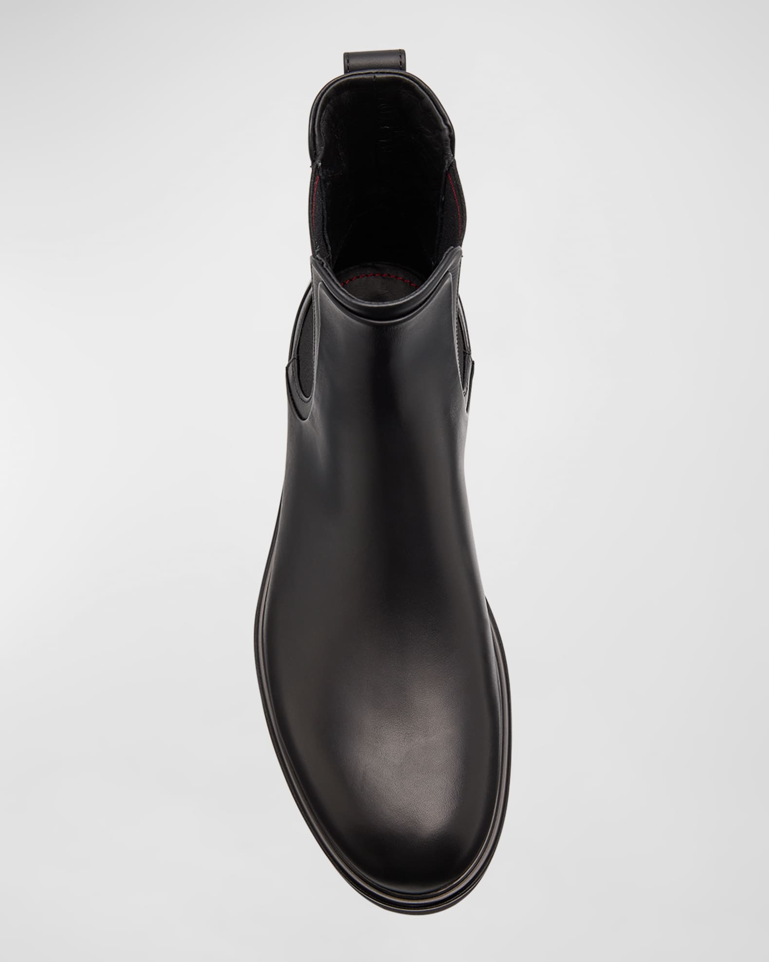 Ferragamo Men's Cezanne Leather Chelsea Boots | Neiman Marcus