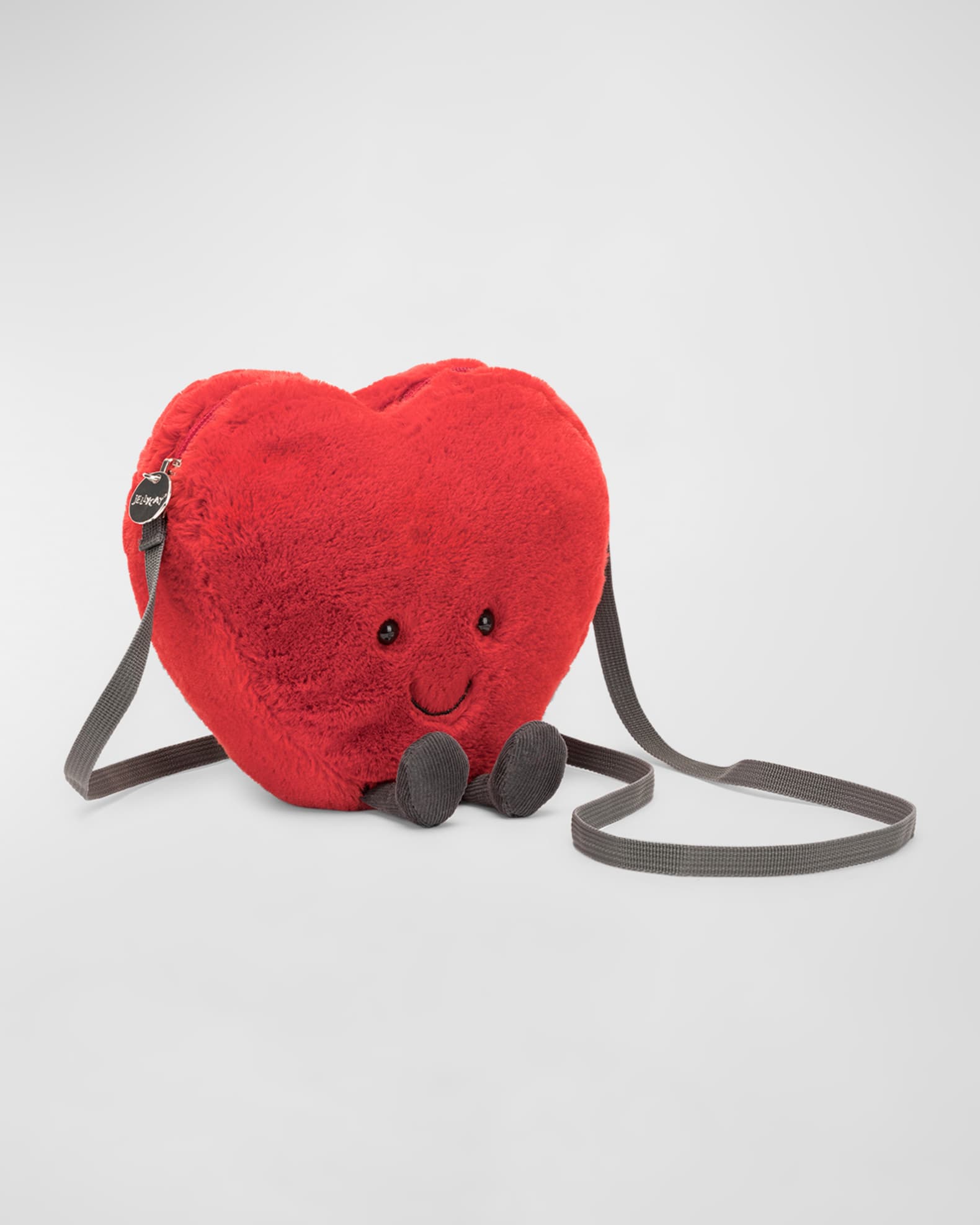 Jellycat Kid's Amuseable Heart Crossbody Bag | Neiman Marcus