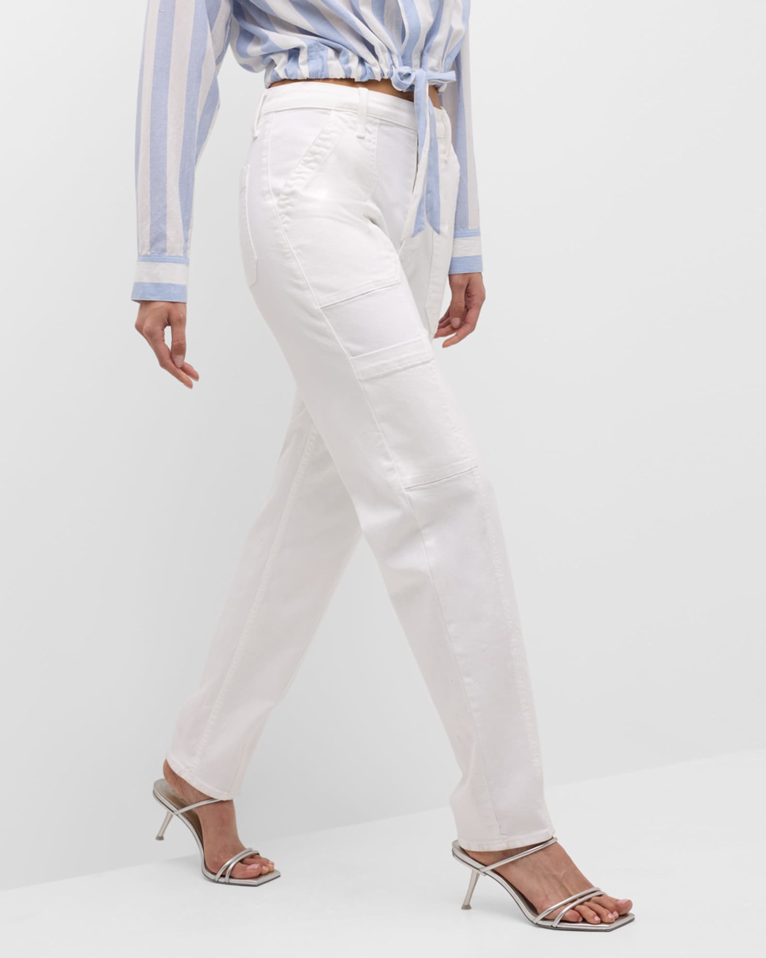 MOTHER The Private Double Pocket Skimp Jeans | Neiman Marcus