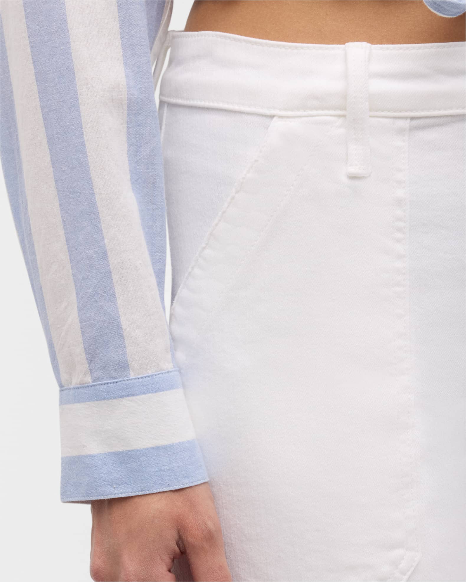 MOTHER The Private Double Pocket Skimp Jeans | Neiman Marcus