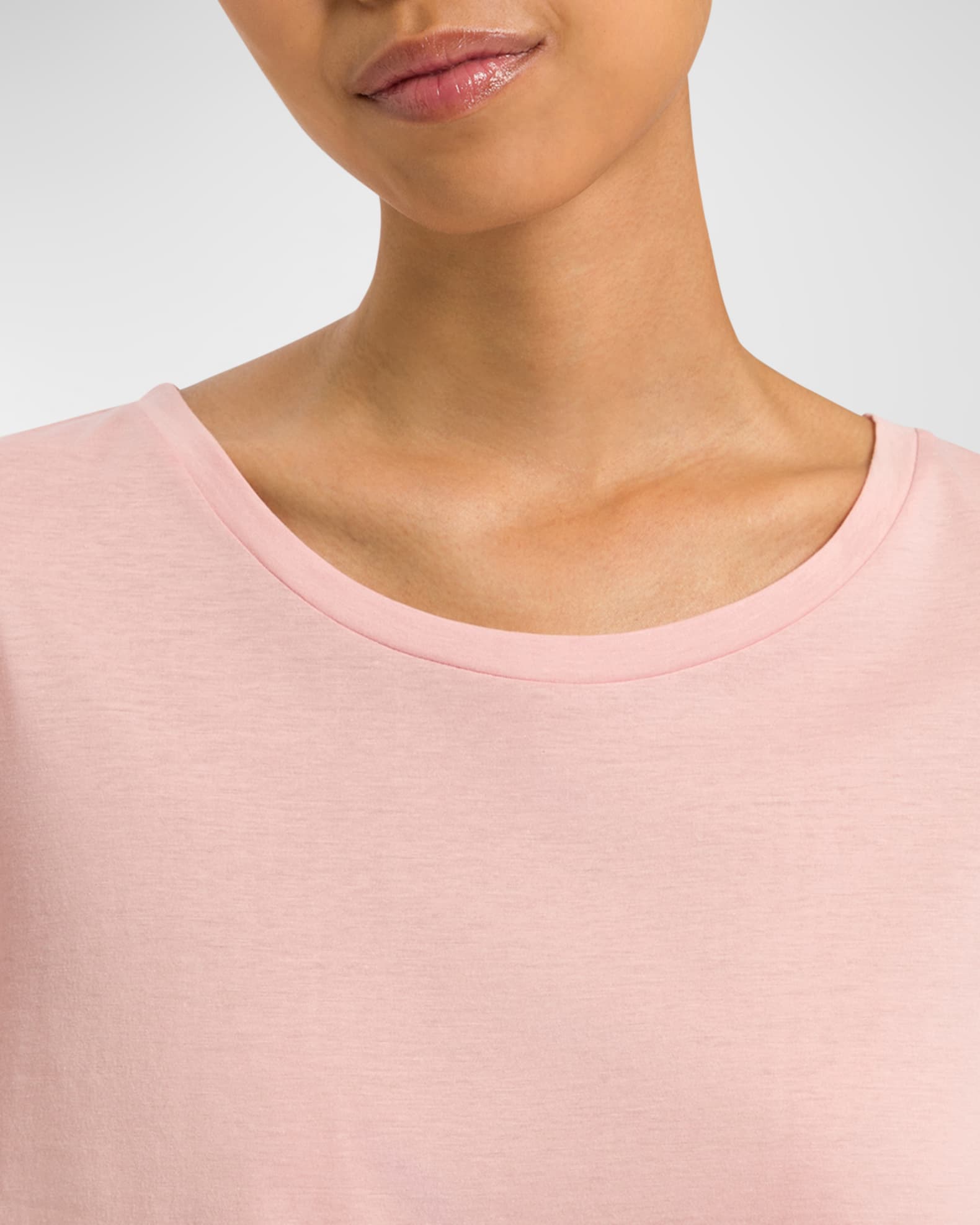 Hanro Laura Striped Short Cotton-Modal Pajama Set | Neiman Marcus