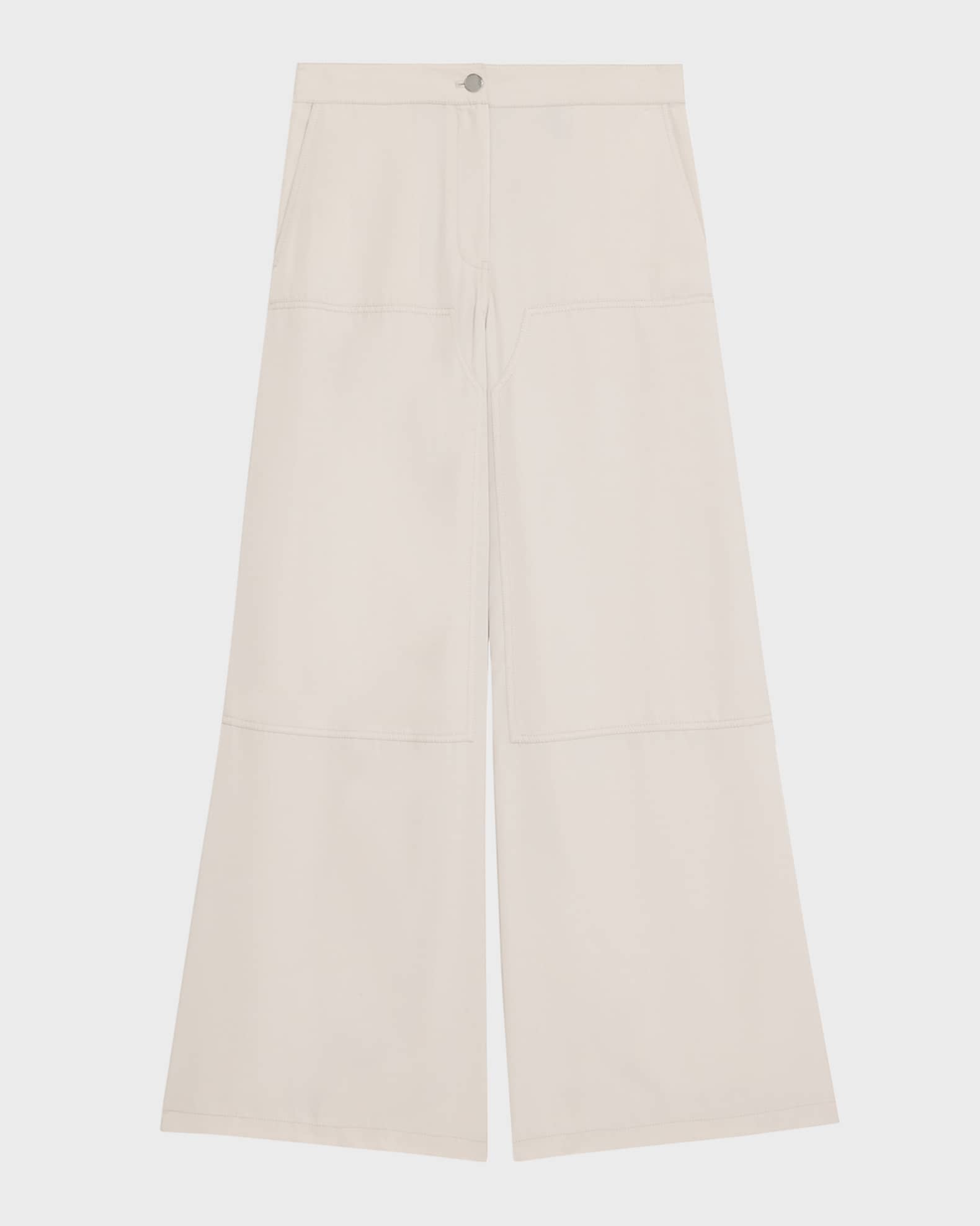 Theory Fluid Wide-Leg Cargo Pants | Neiman Marcus