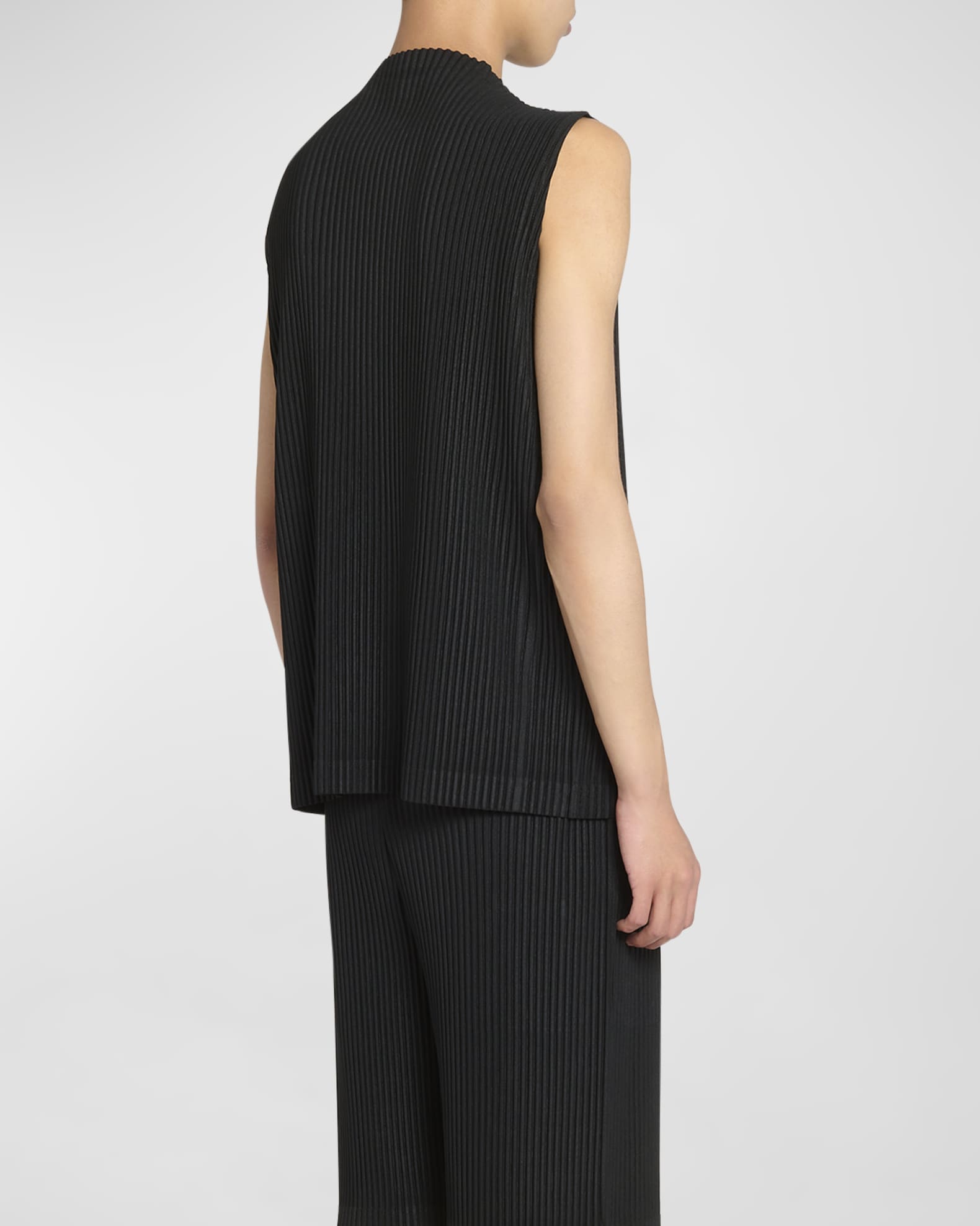 Homme Plisse Issey Miyake Men's MC May Sleeveless Shirt | Neiman Marcus
