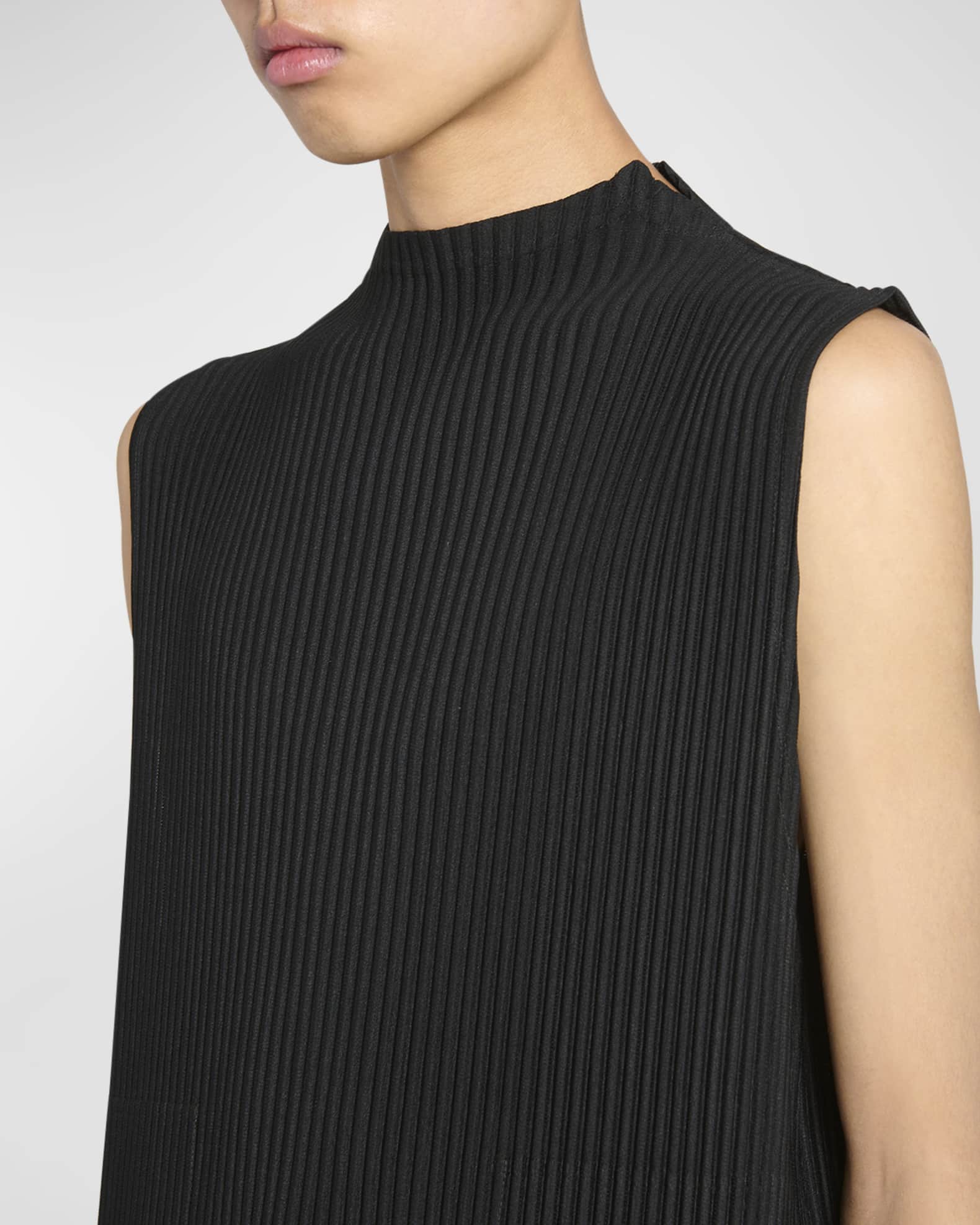 Homme Plisse Issey Miyake Men's MC May Sleeveless Shirt | Neiman Marcus