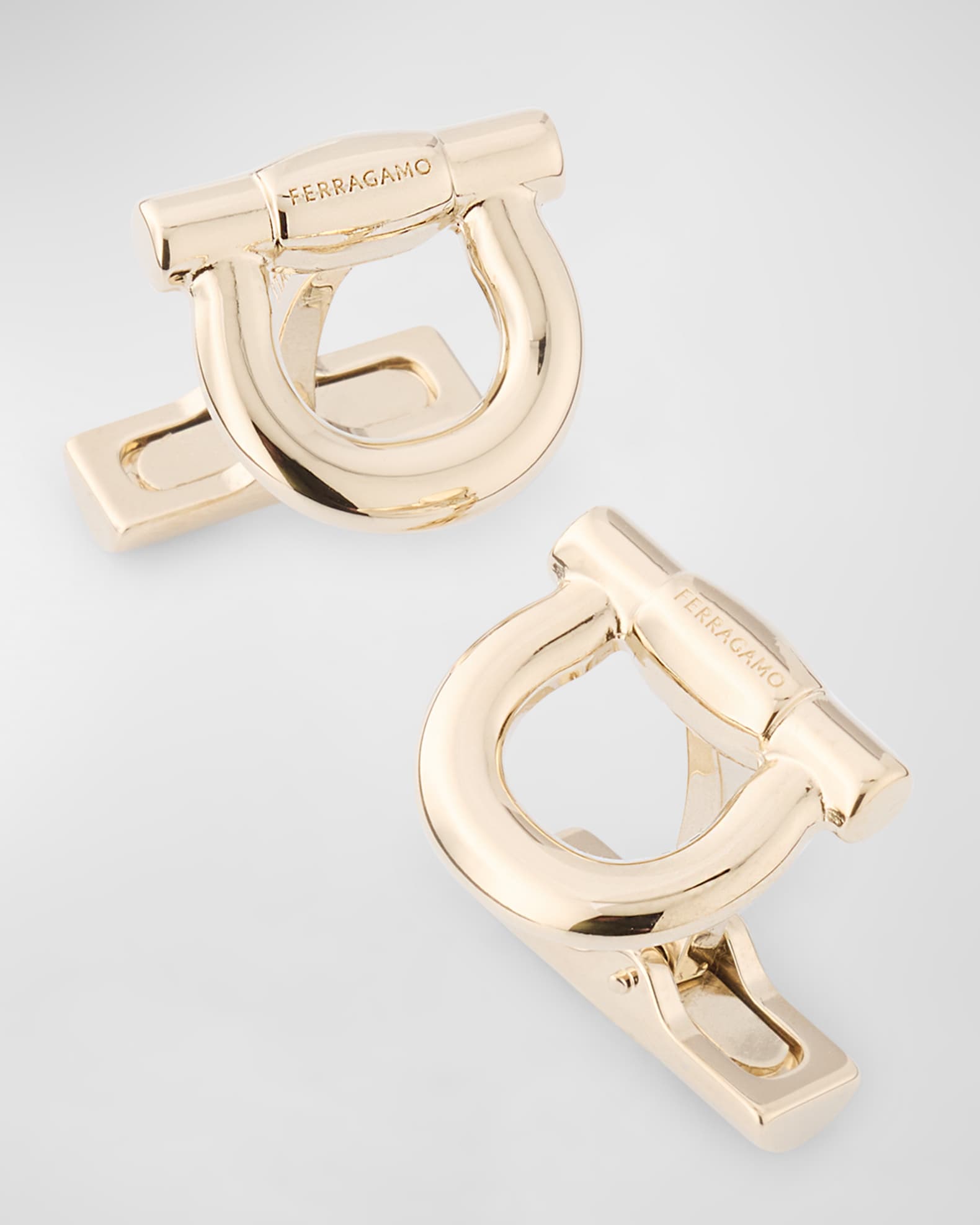Ferragamo Men's Gancini Cufflinks | Neiman Marcus