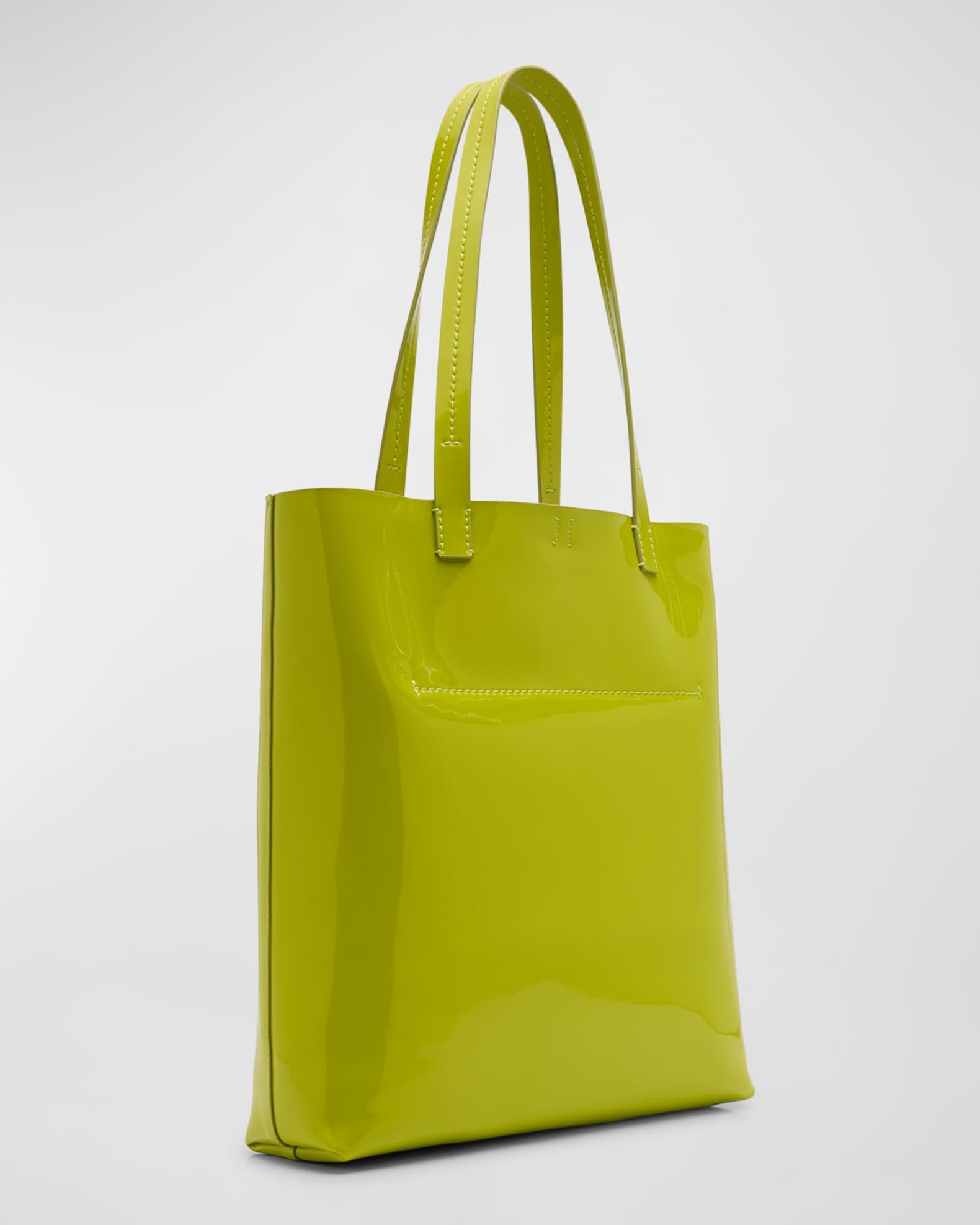 Proenza Schouler White Label Walker Patent Leather Tote Bag | Neiman Marcus