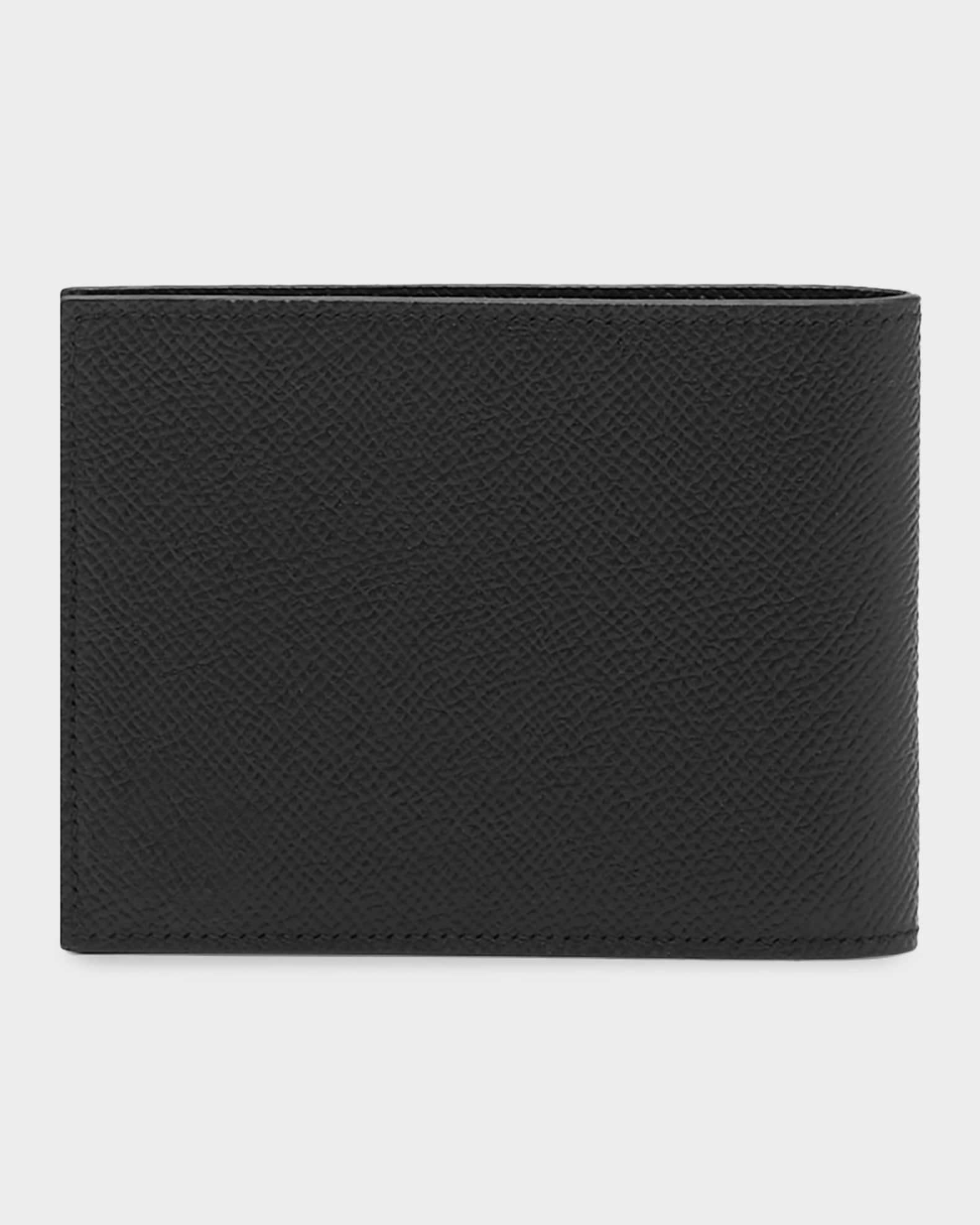 Ferragamo Men's Gancini Grained Leather Bifold Wallet | Neiman Marcus