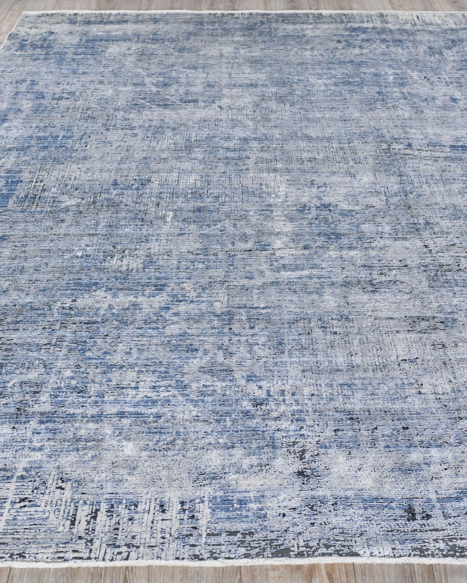 Exquisite Rugs Intrigue Power-Loomed Blue & Gray Rug, 9' x 12' | Neiman ...