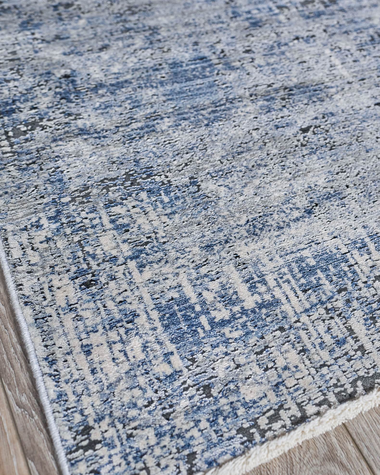 Exquisite Rugs Intrigue Power-Loomed Blue & Gray Rug, 9' x 12' | Neiman ...