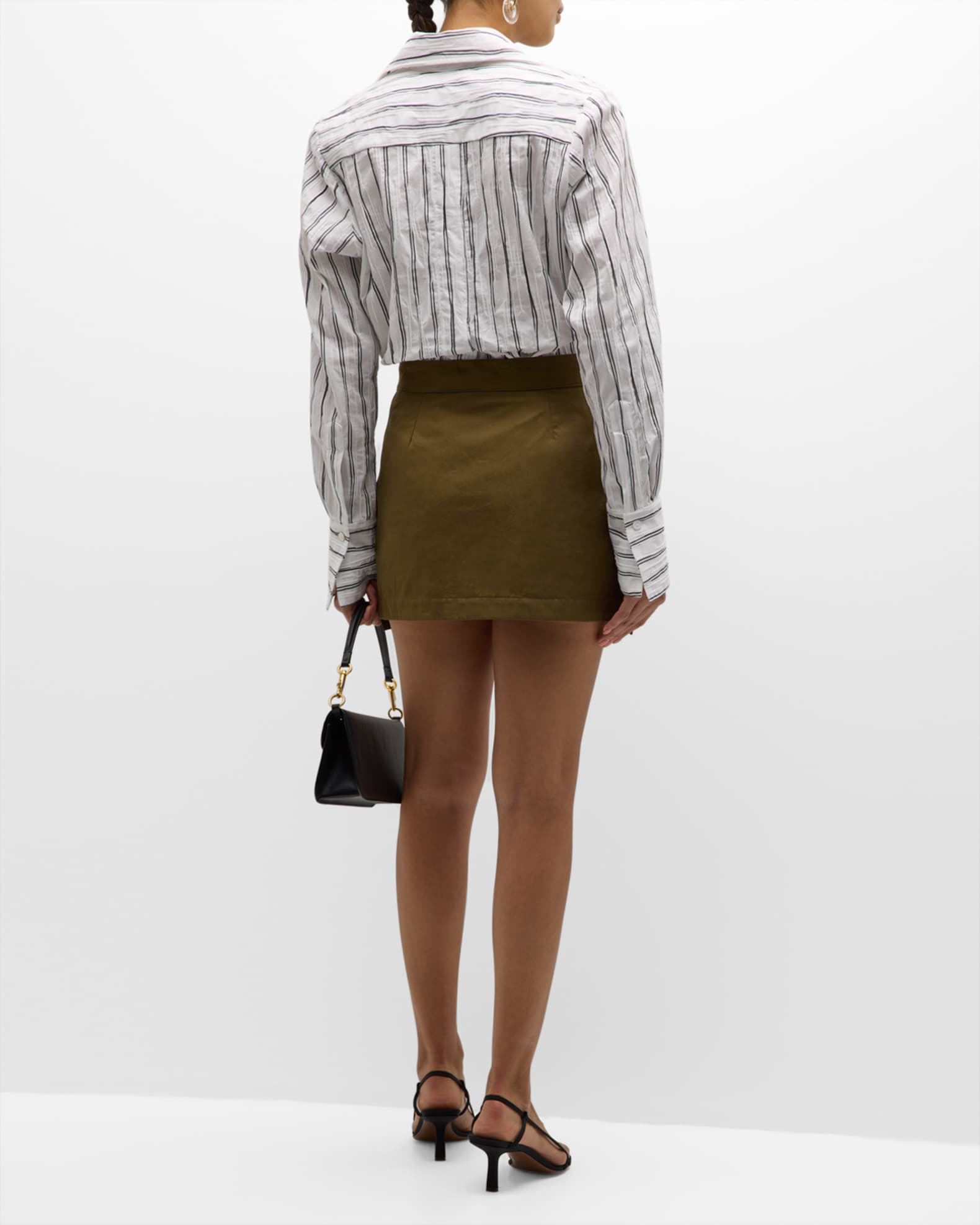JBQ Lumi Cargo Mini Skirt | Neiman Marcus
