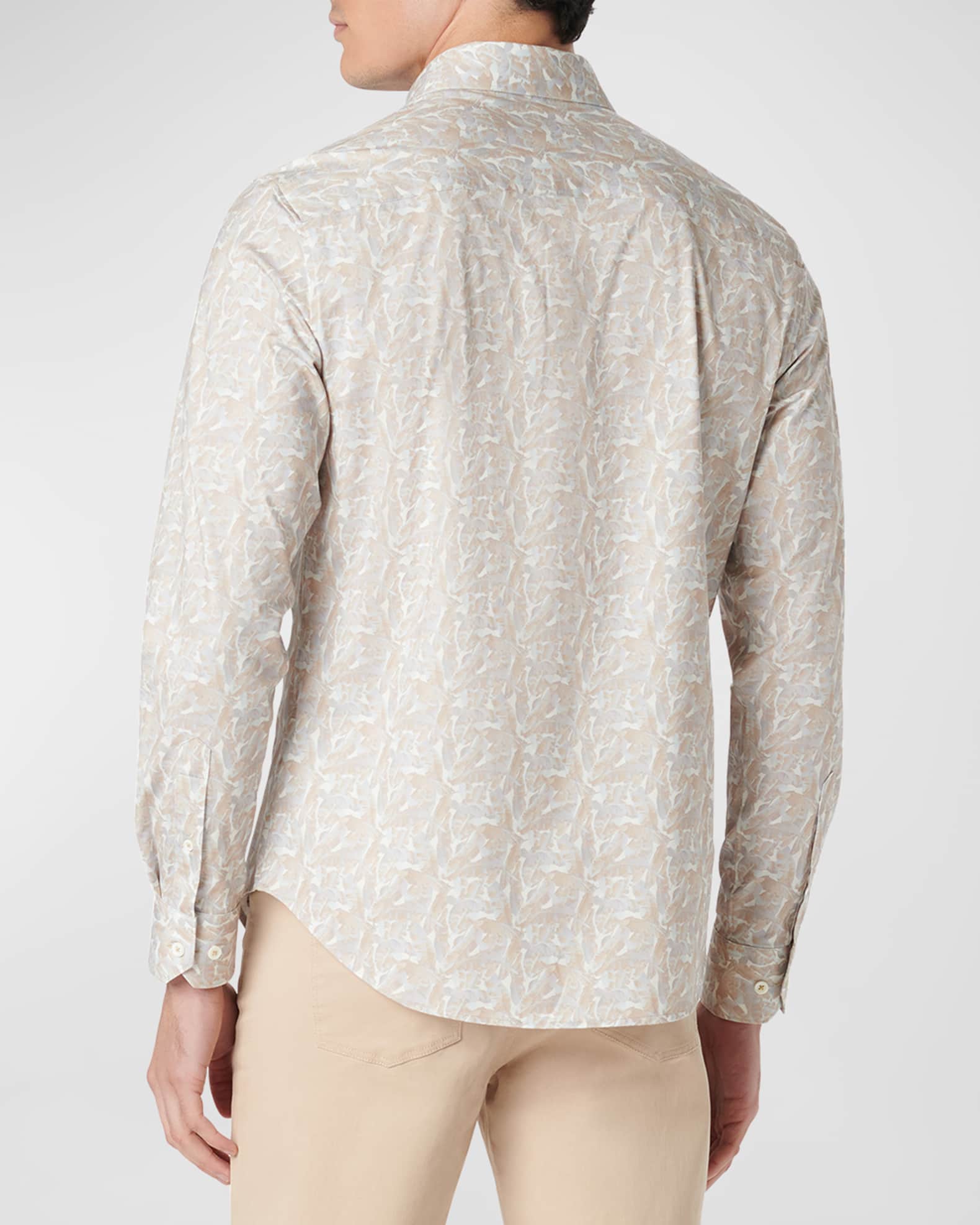 Bugatchi Men's OoohCotton James Sport Shirt | Neiman Marcus