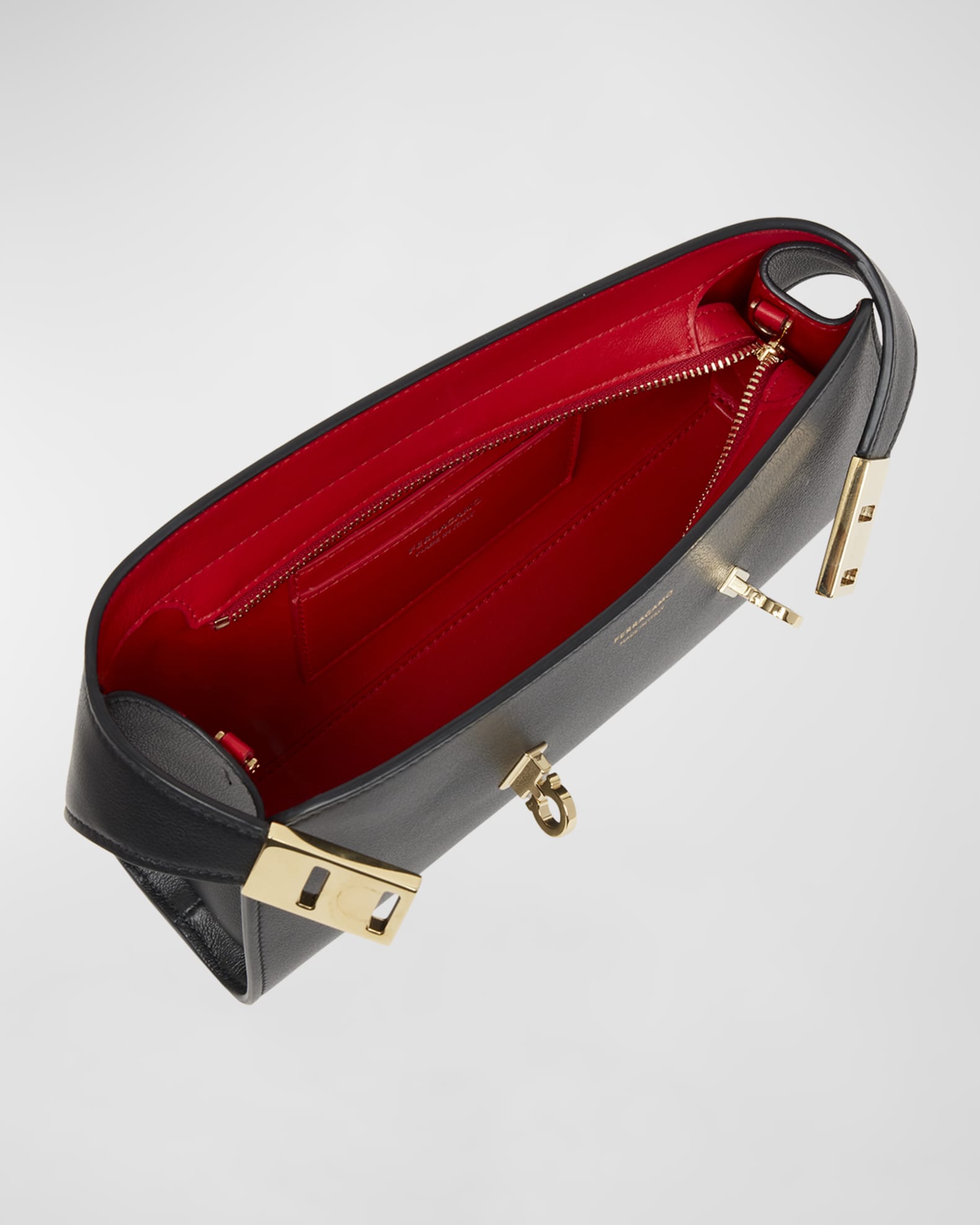 Ferragamo Mini Hug Leather Crossbody Bag | Neiman Marcus