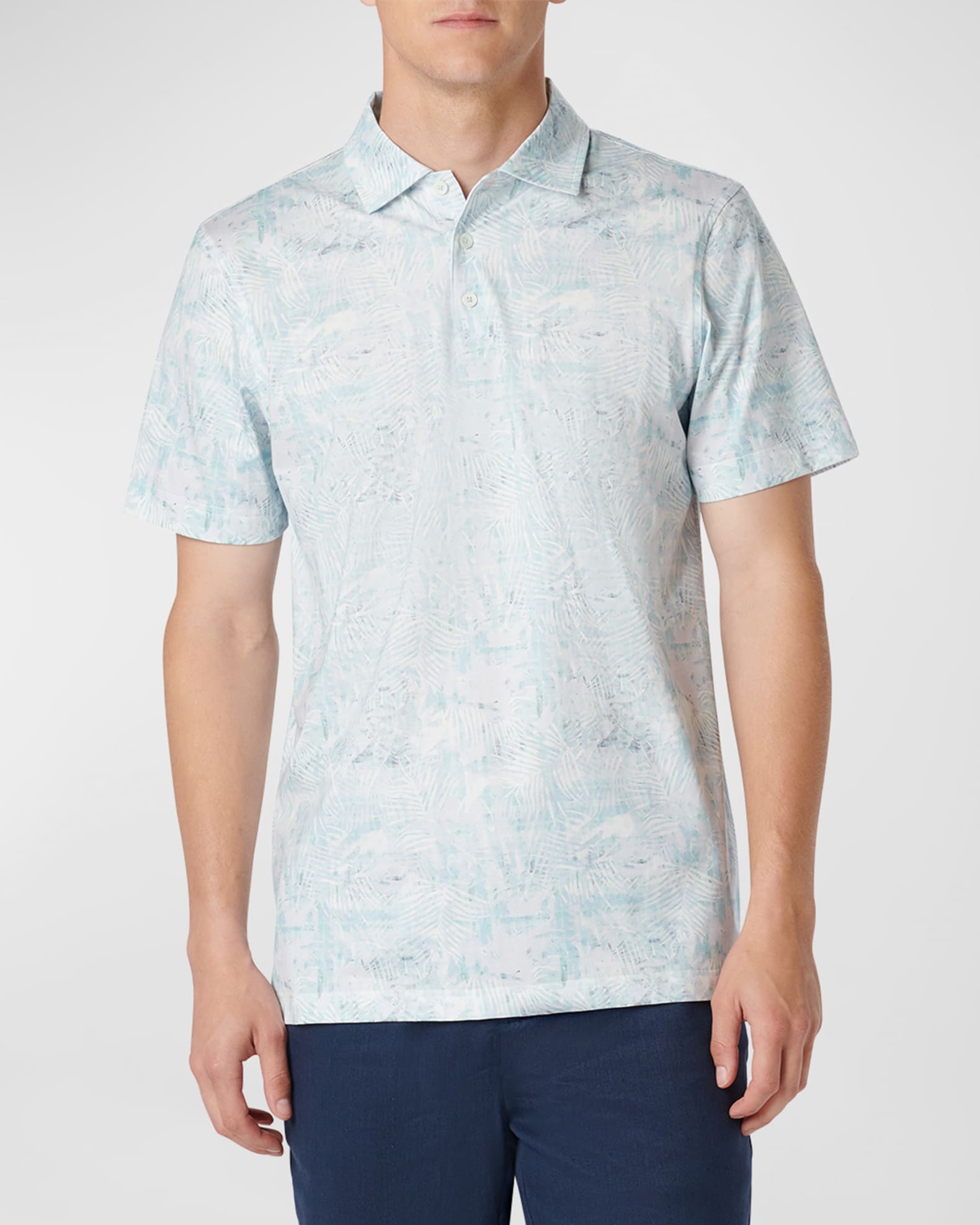 Bugatchi Men's OoohCotton Victor Polo Shirt | Neiman Marcus