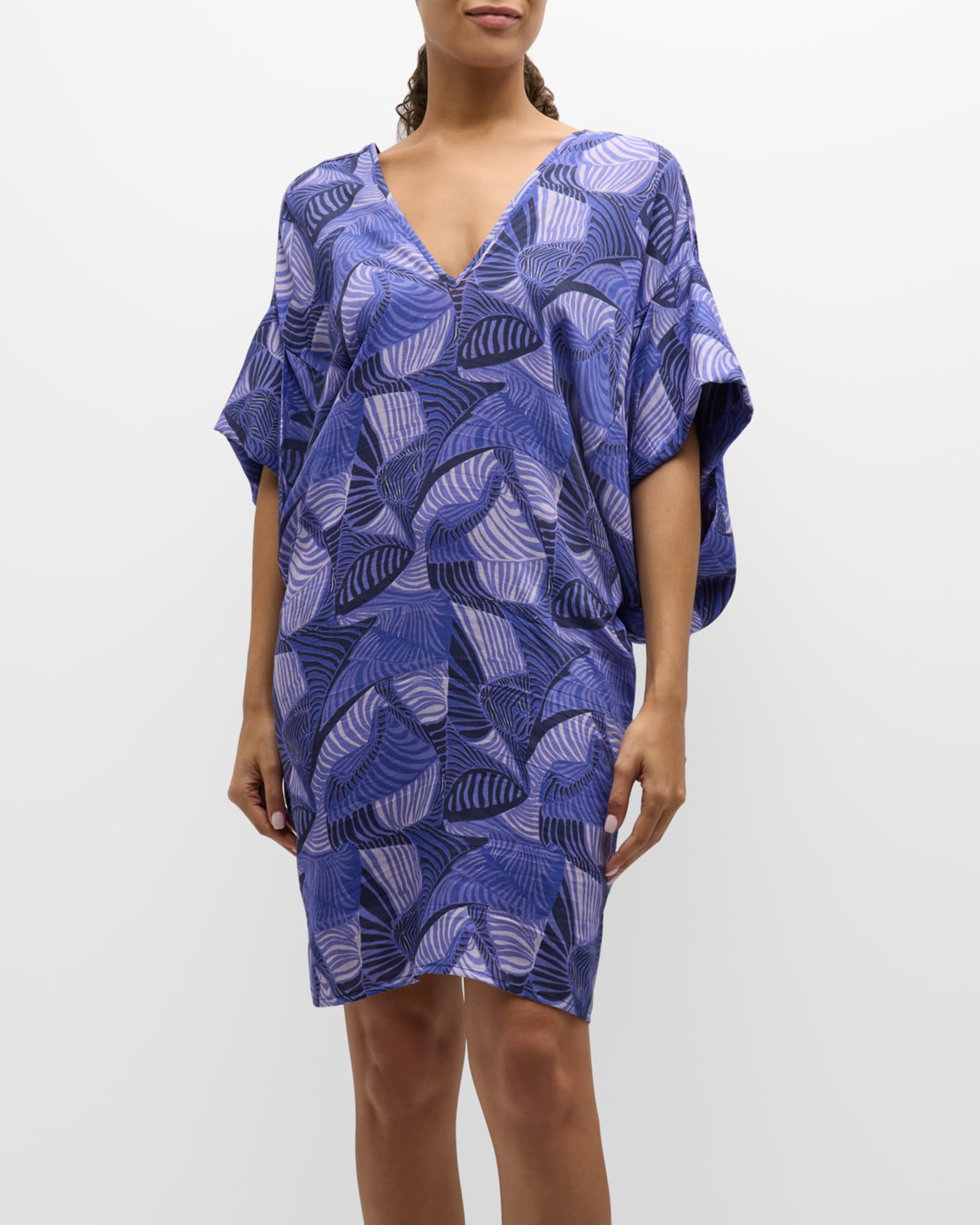 Jaline Alison Geo Print Mini Dress | Neiman Marcus
