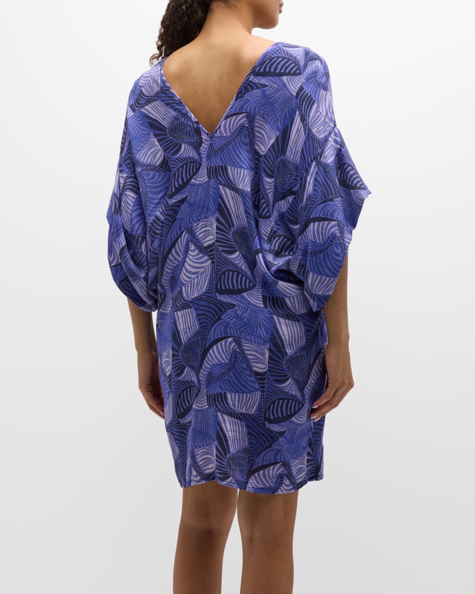 Jaline Alison Geo Print Mini Dress | Neiman Marcus