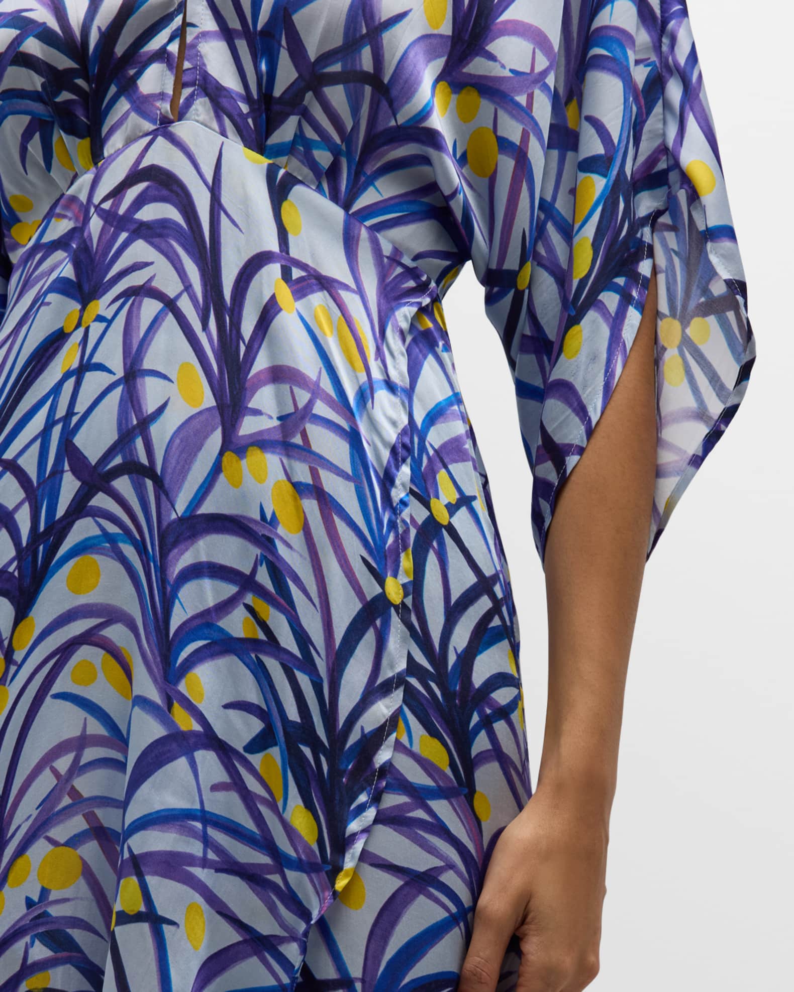 Jaline Katie Tutti Frutti Wrap Dress | Neiman Marcus