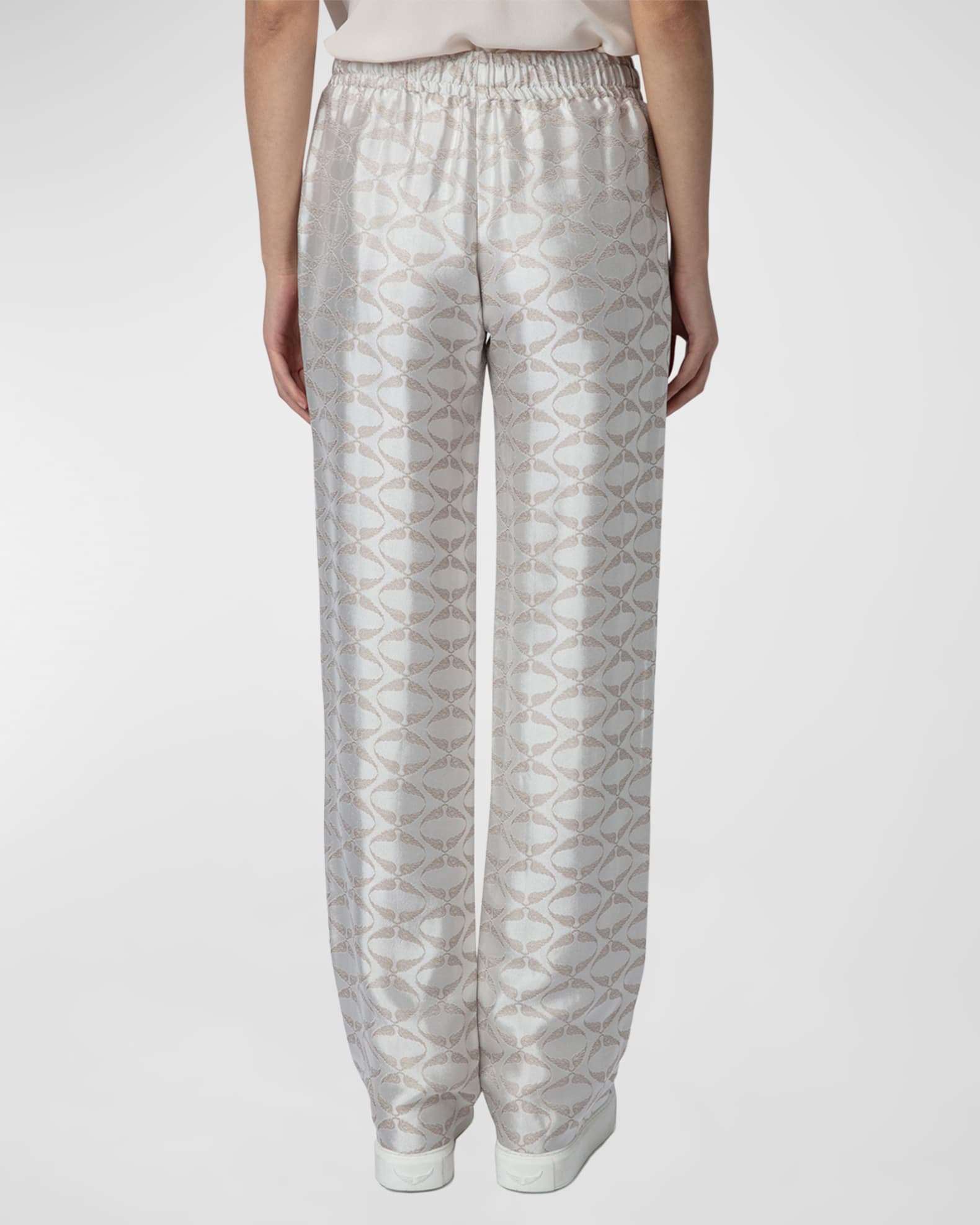 Zadig & Voltaire Pomy Jacquard Wings Pants | Neiman Marcus