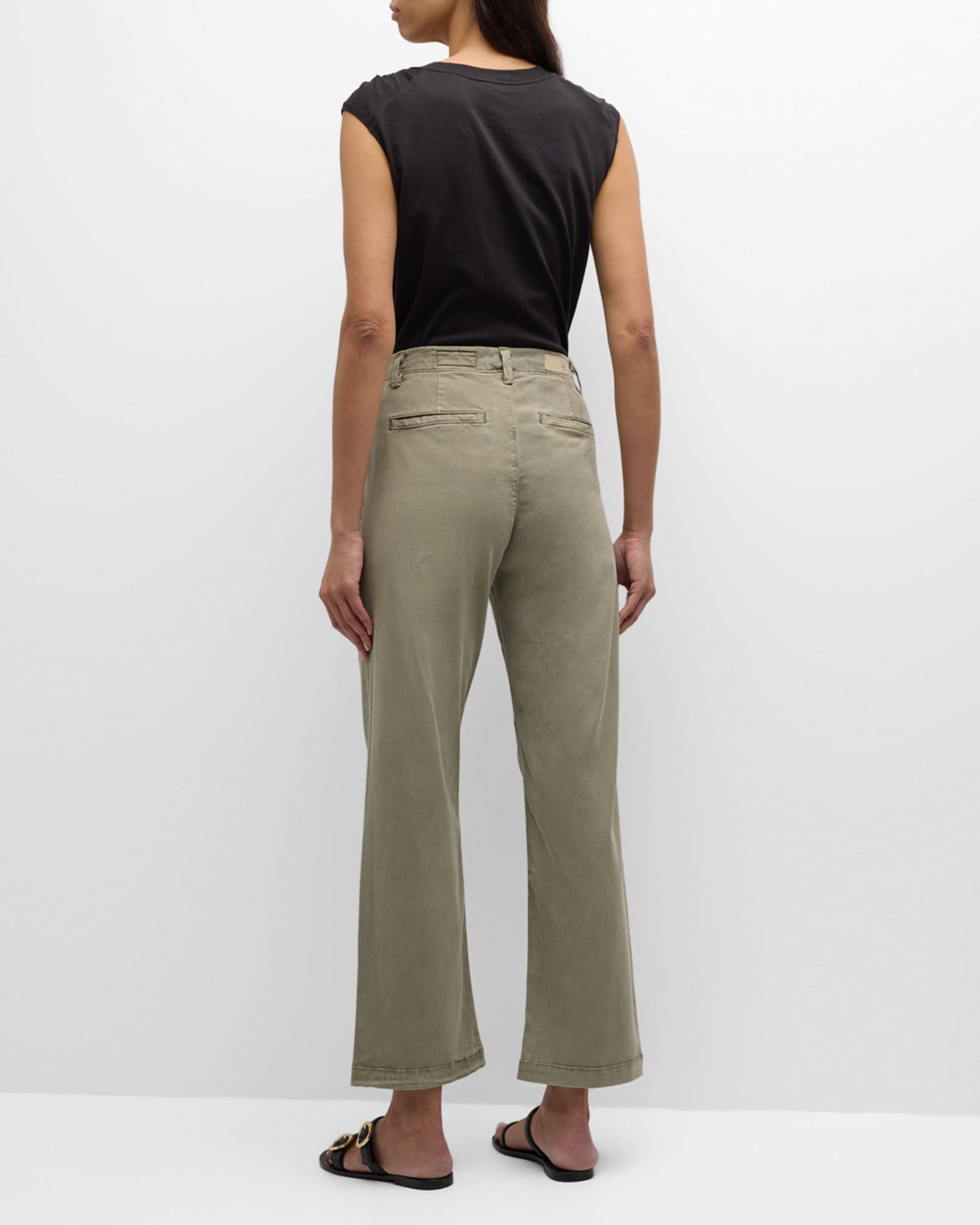 AG Jeans Caden Tailored Straight-Leg Trousers | Neiman Marcus