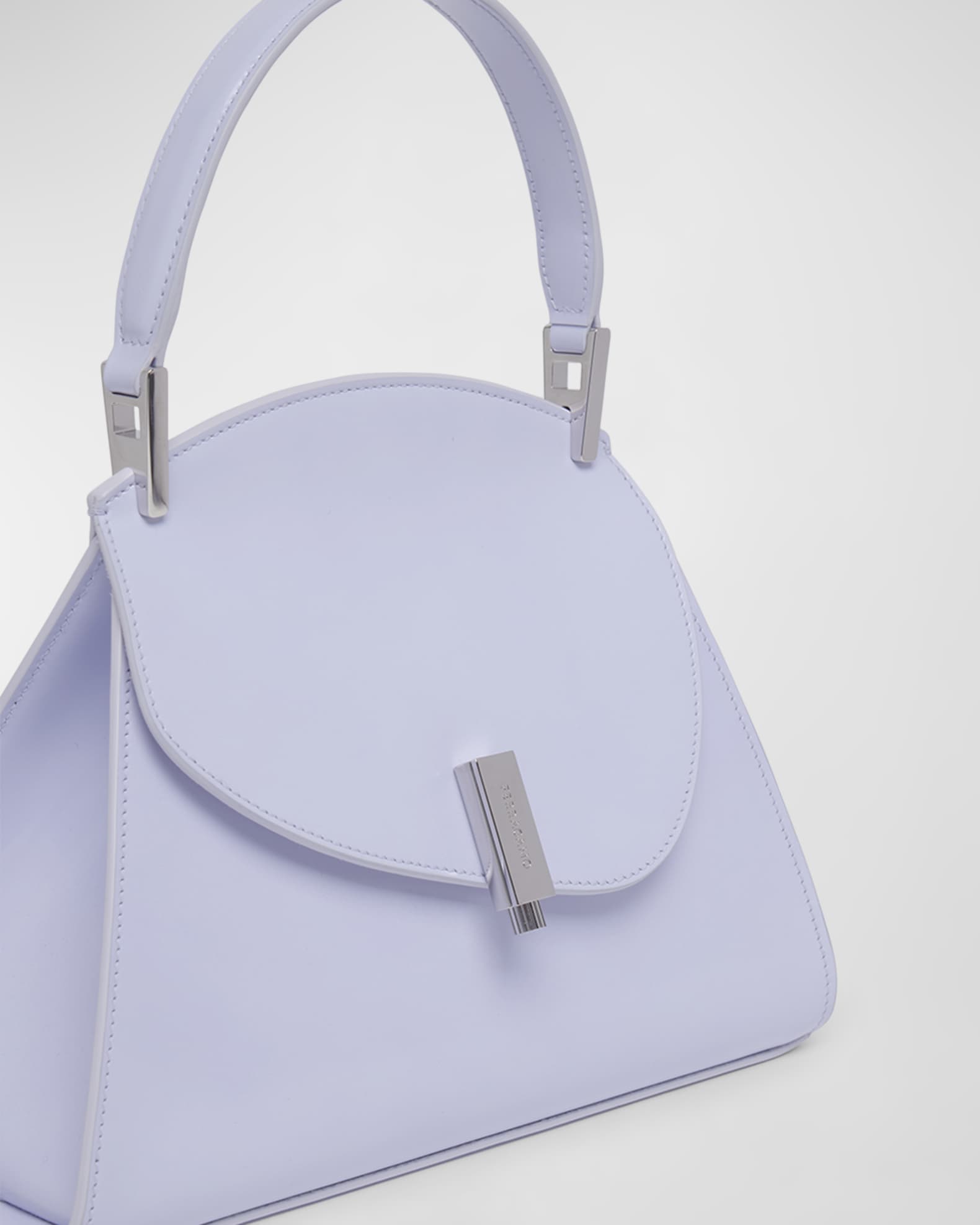 Ferragamo Prisma Leather Top-Handle Bag | Neiman Marcus