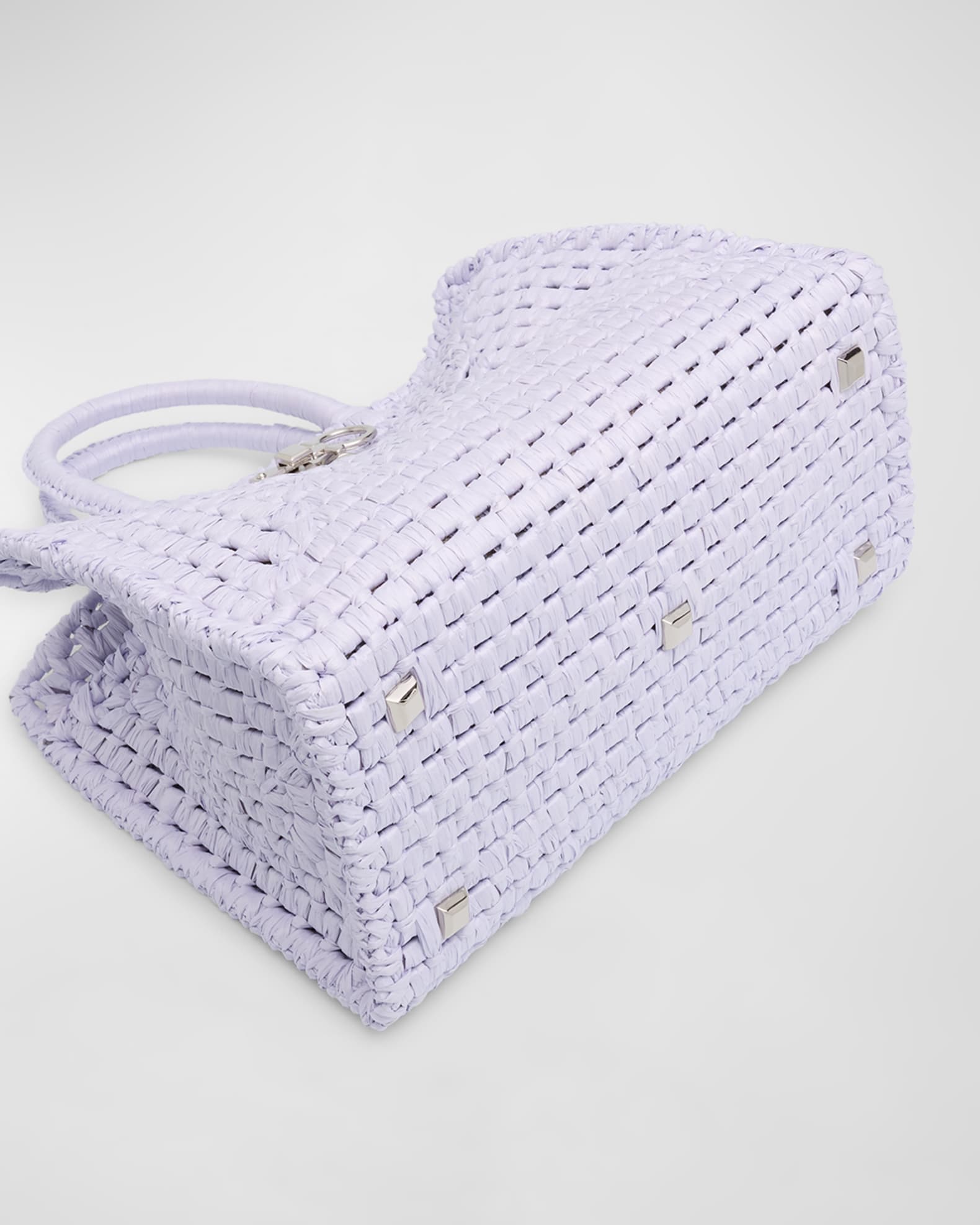 Ferragamo The Studio Basket Top-Handle Bag | Neiman Marcus