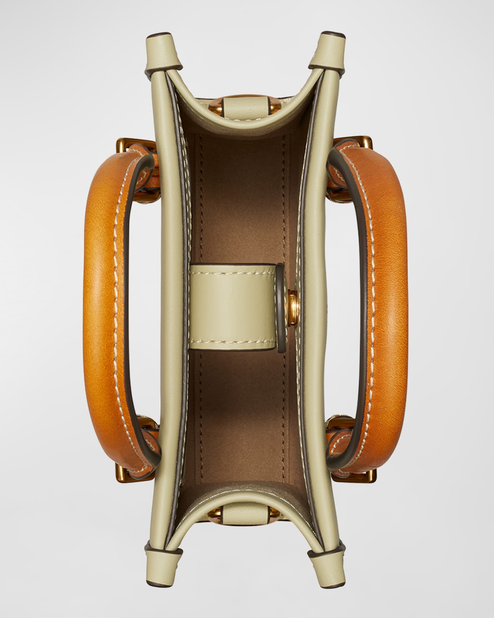 Tory Burch Mini T Monogram North-South Tote Bag | Neiman Marcus