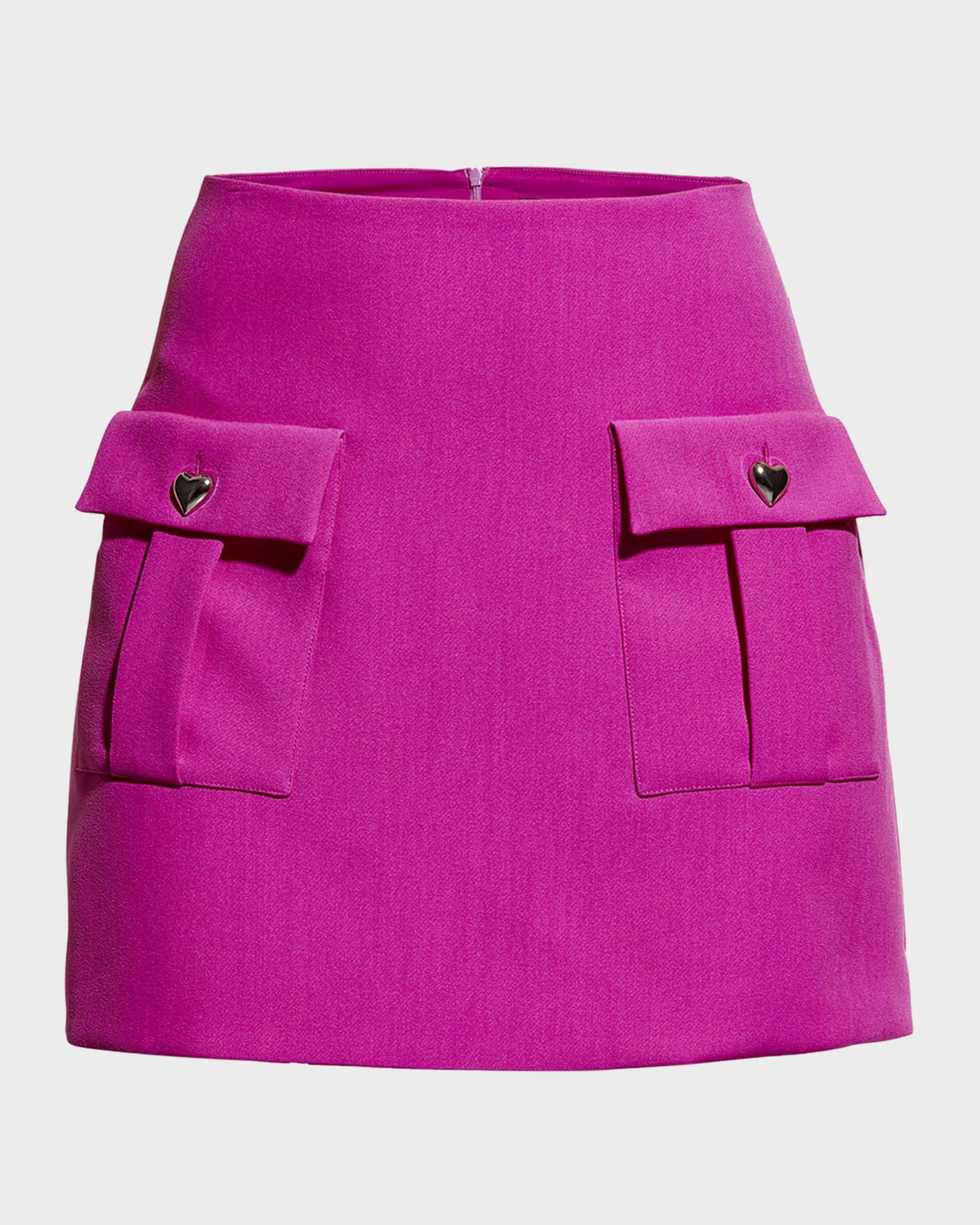AS by DF Tasha Heart Mini Skirt | Neiman Marcus