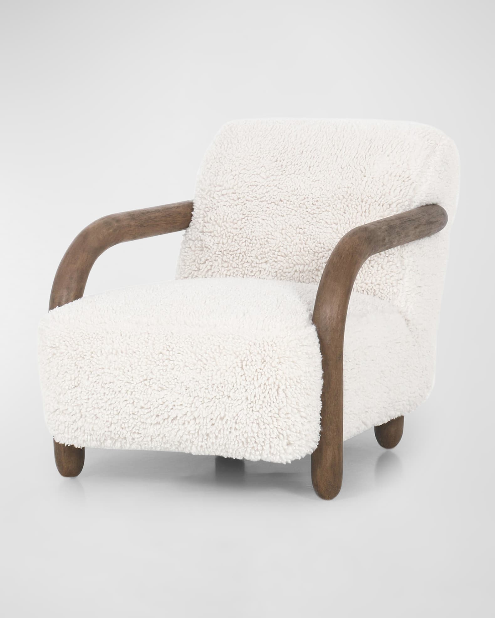 Four Hands Aniston Faux Shearling Chair | Neiman Marcus