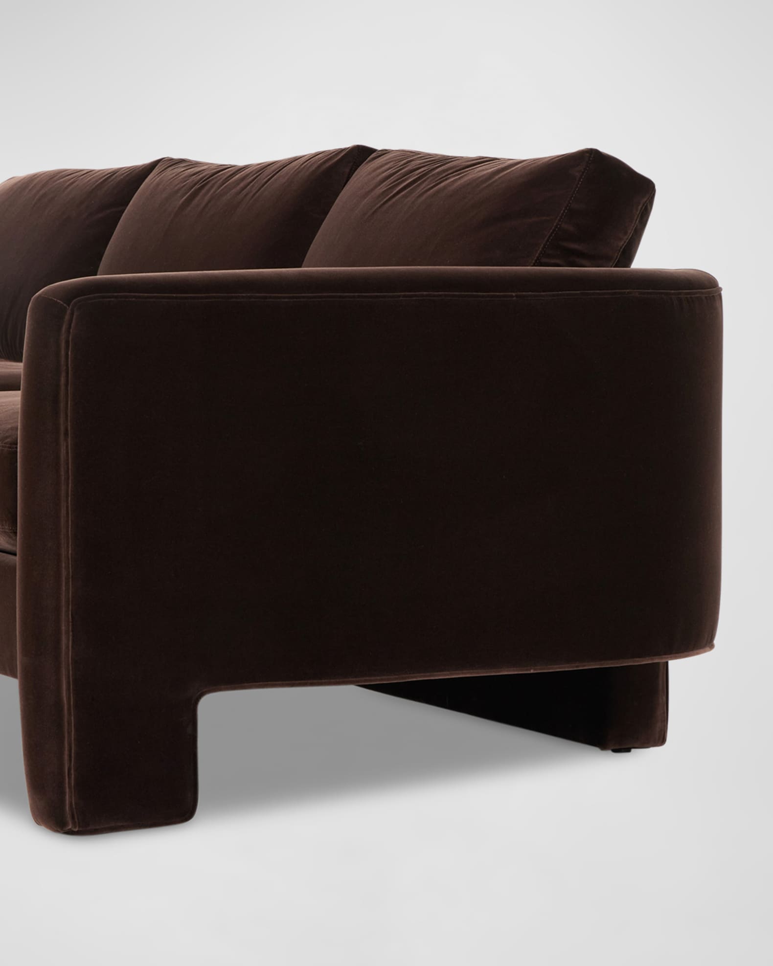 Four Hands Katya Velvet Sofa, 97" | Neiman Marcus