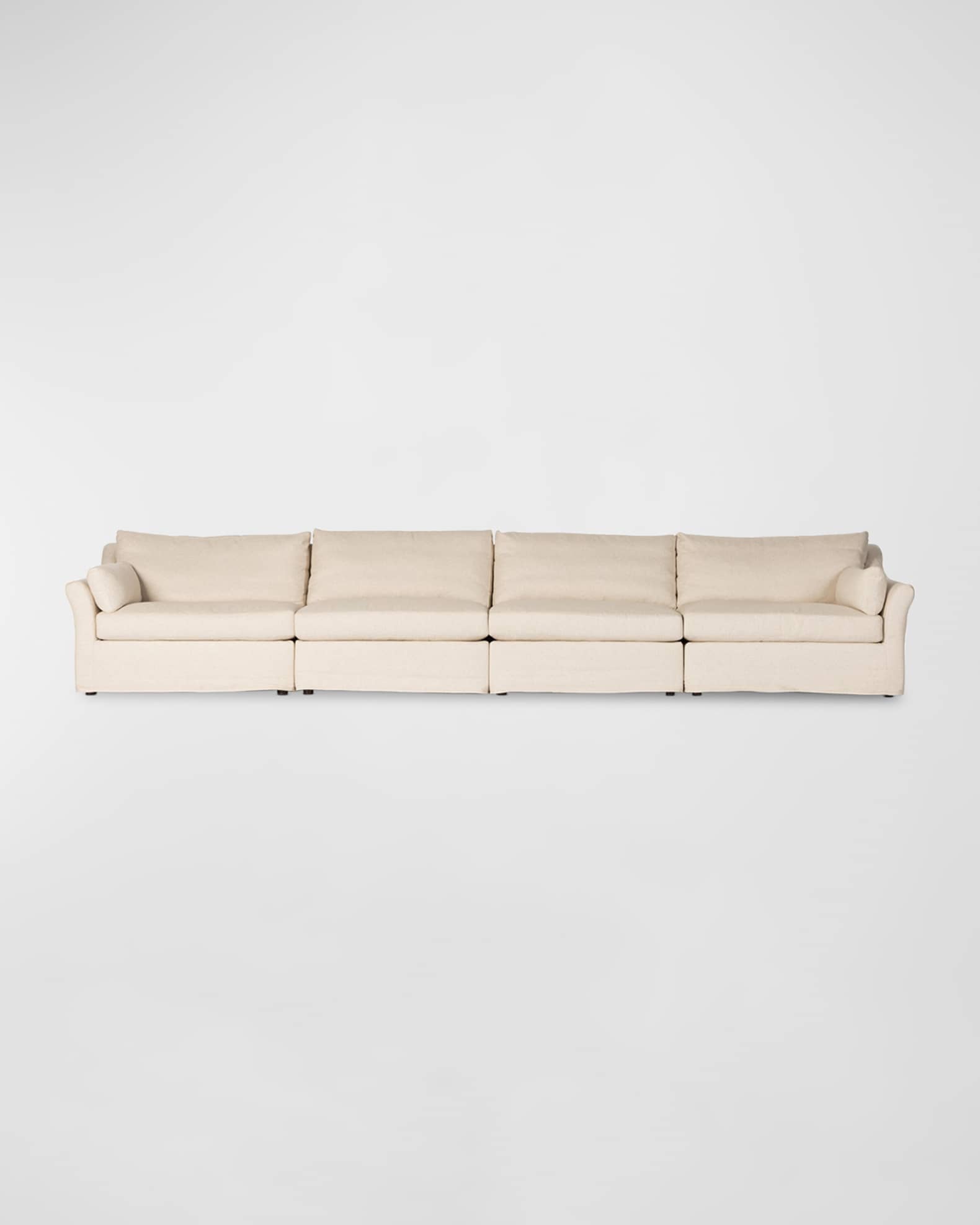 Four Hands Delray 4-Piece Sectional Sofa, 180" | Neiman Marcus