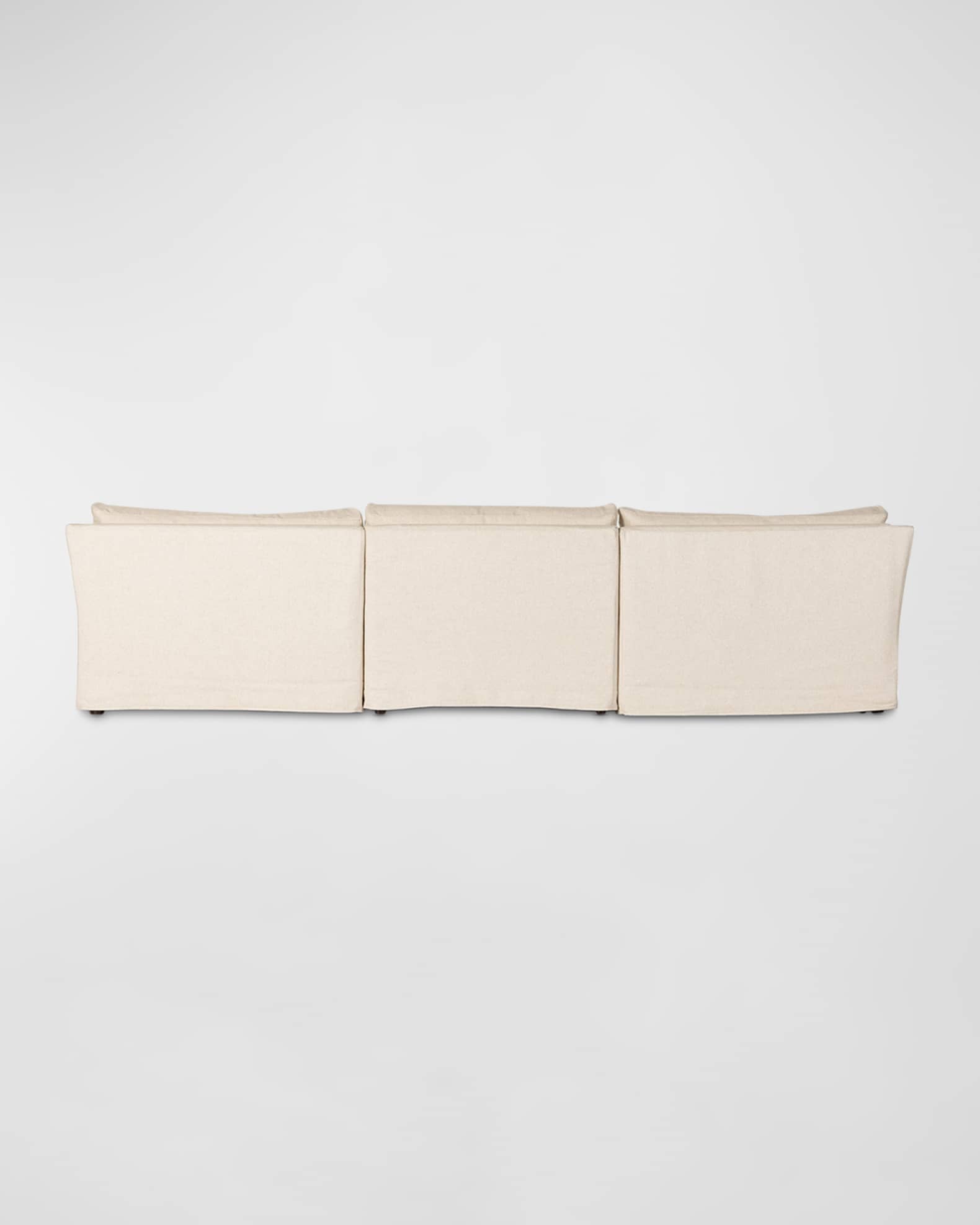 Four Hands Delray 3-Piece Sectional Sofa, 138" | Neiman Marcus