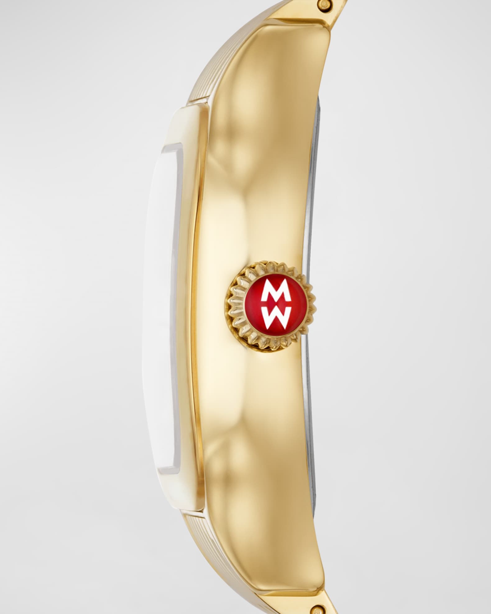 MICHELE Meggie Diamond Dial High Shine Watch, Gold | Neiman Marcus