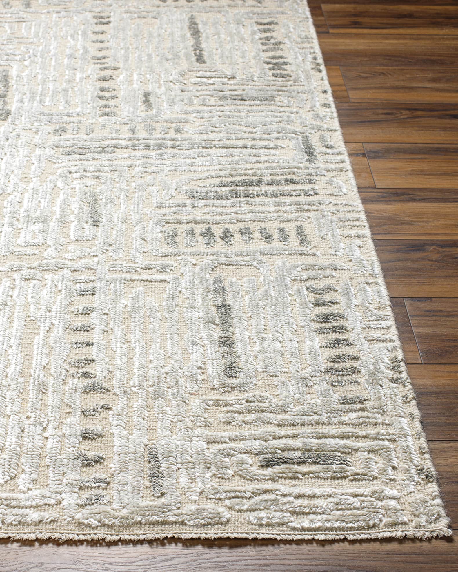 Surya Rugs Amina Beige Hand-Knotted Rug, 8' x 10' | Neiman Marcus