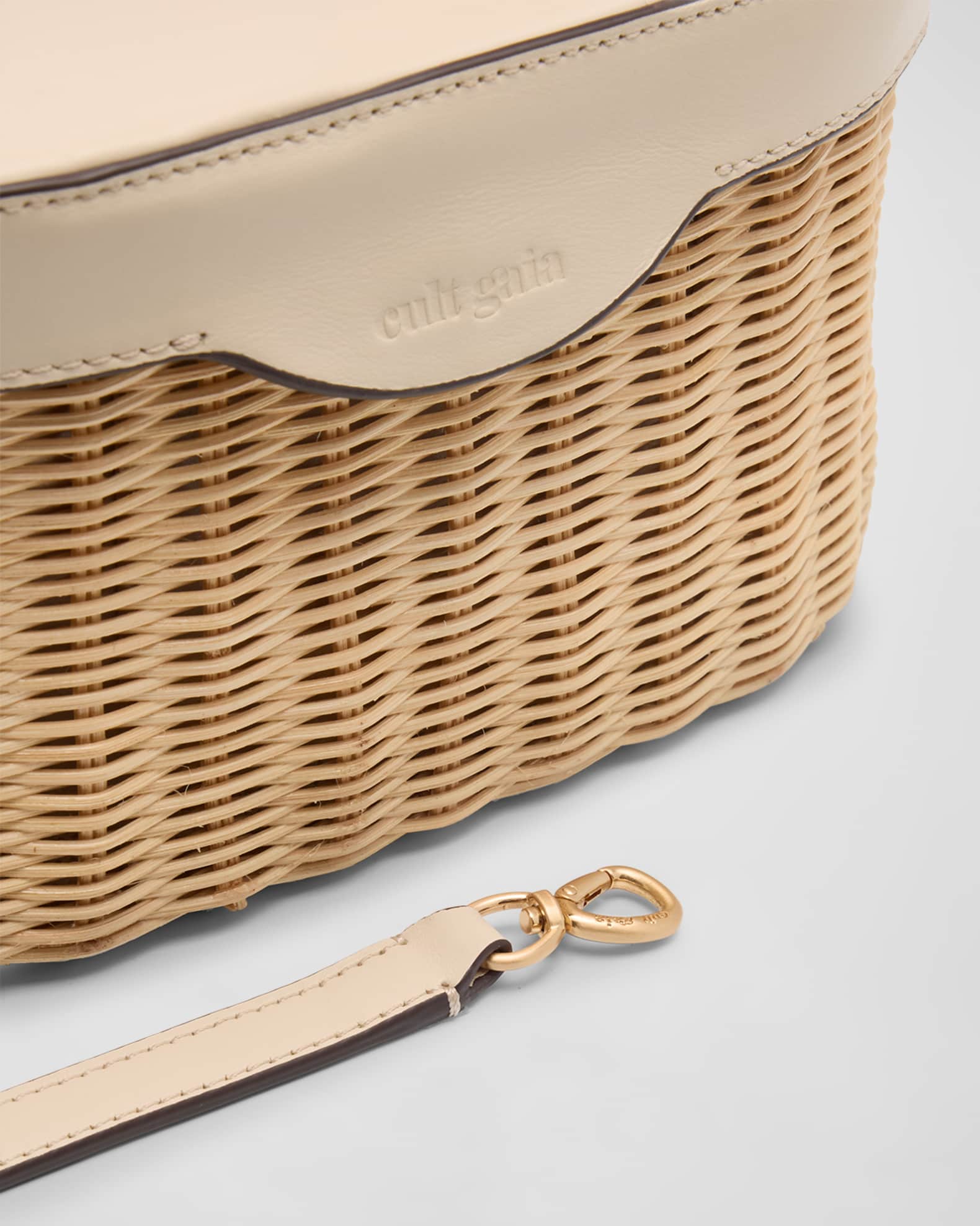 Cult Gaia Gwyneth Basket Top-Handle Bag | Neiman Marcus