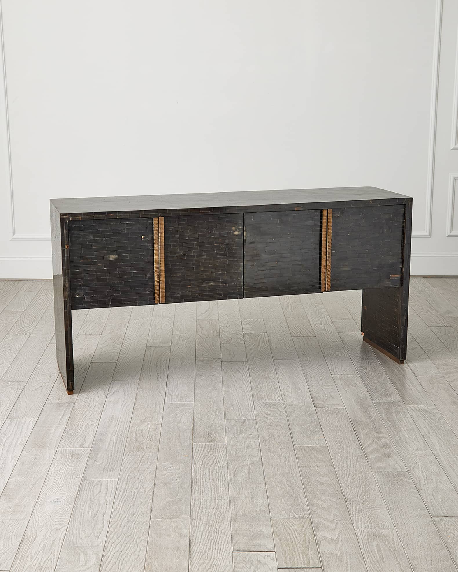 Global Views Horn Inlay Console Table | Neiman Marcus