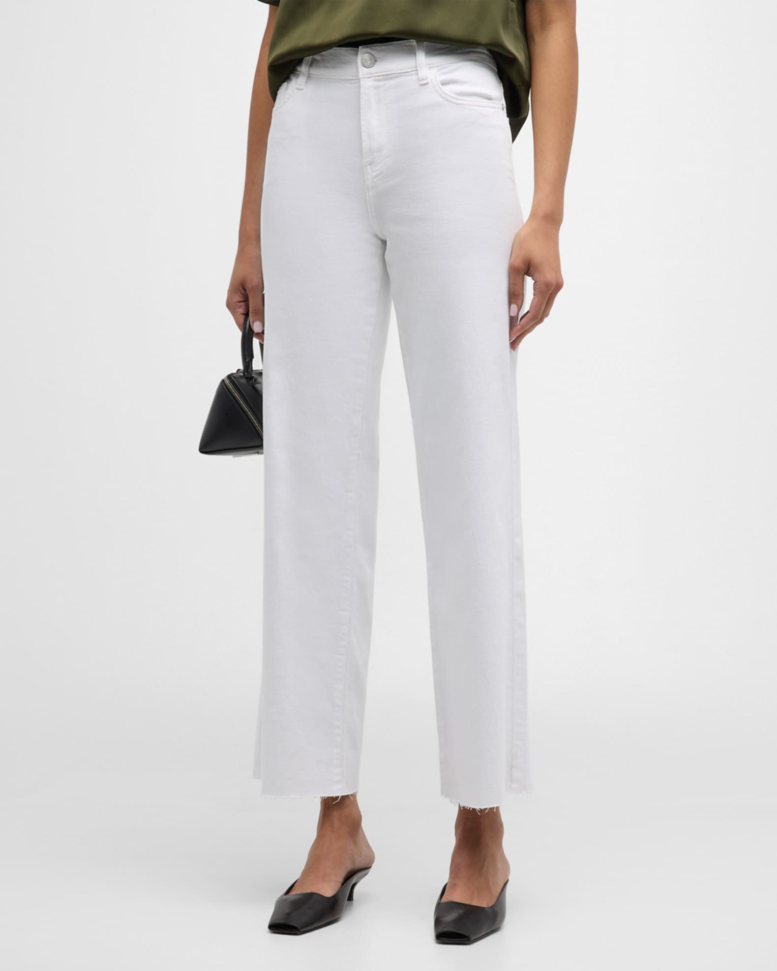FRAME Le Slim Palazzo Jeans | Neiman Marcus