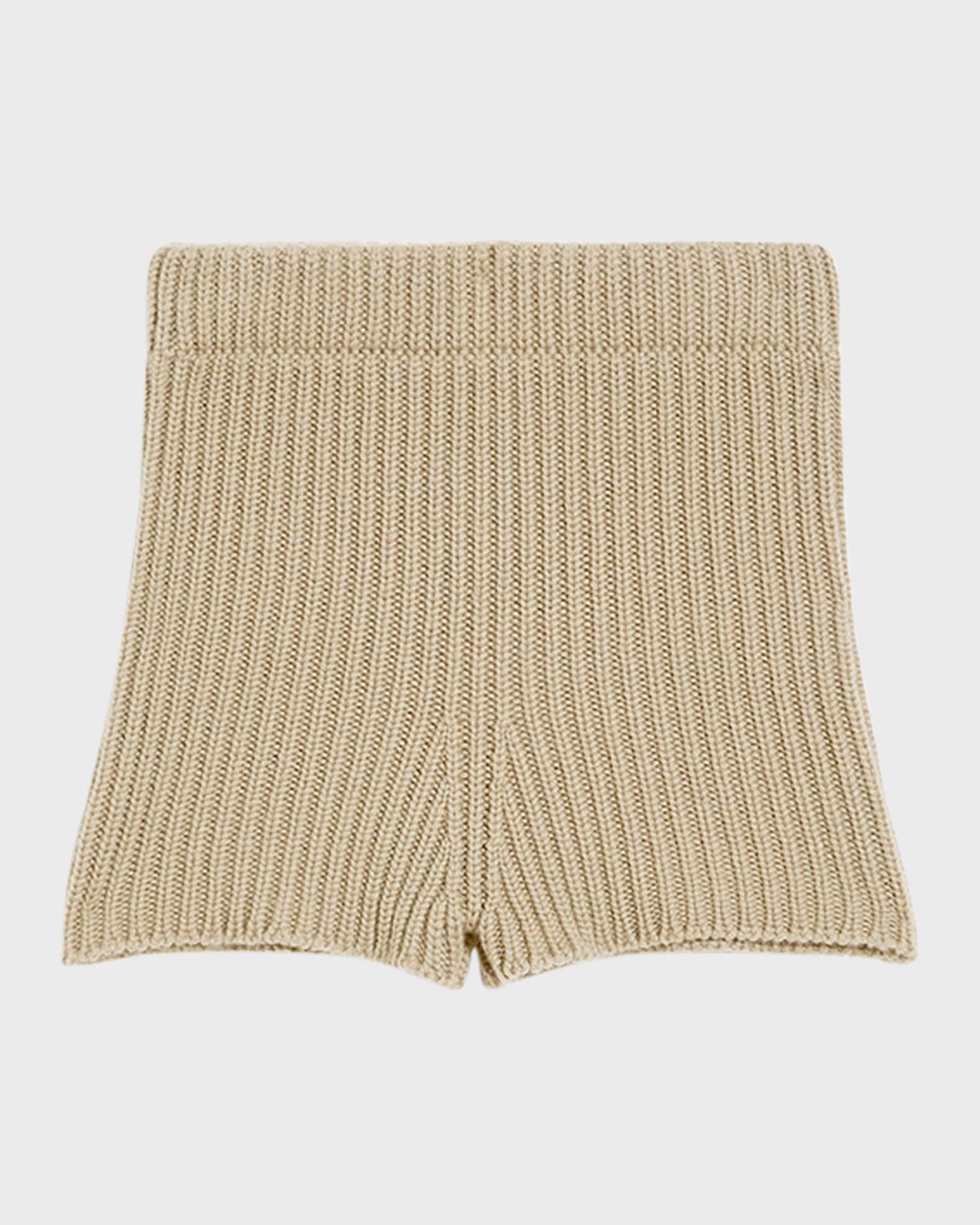 Max Mara Knit Mini Shorts | Neiman Marcus