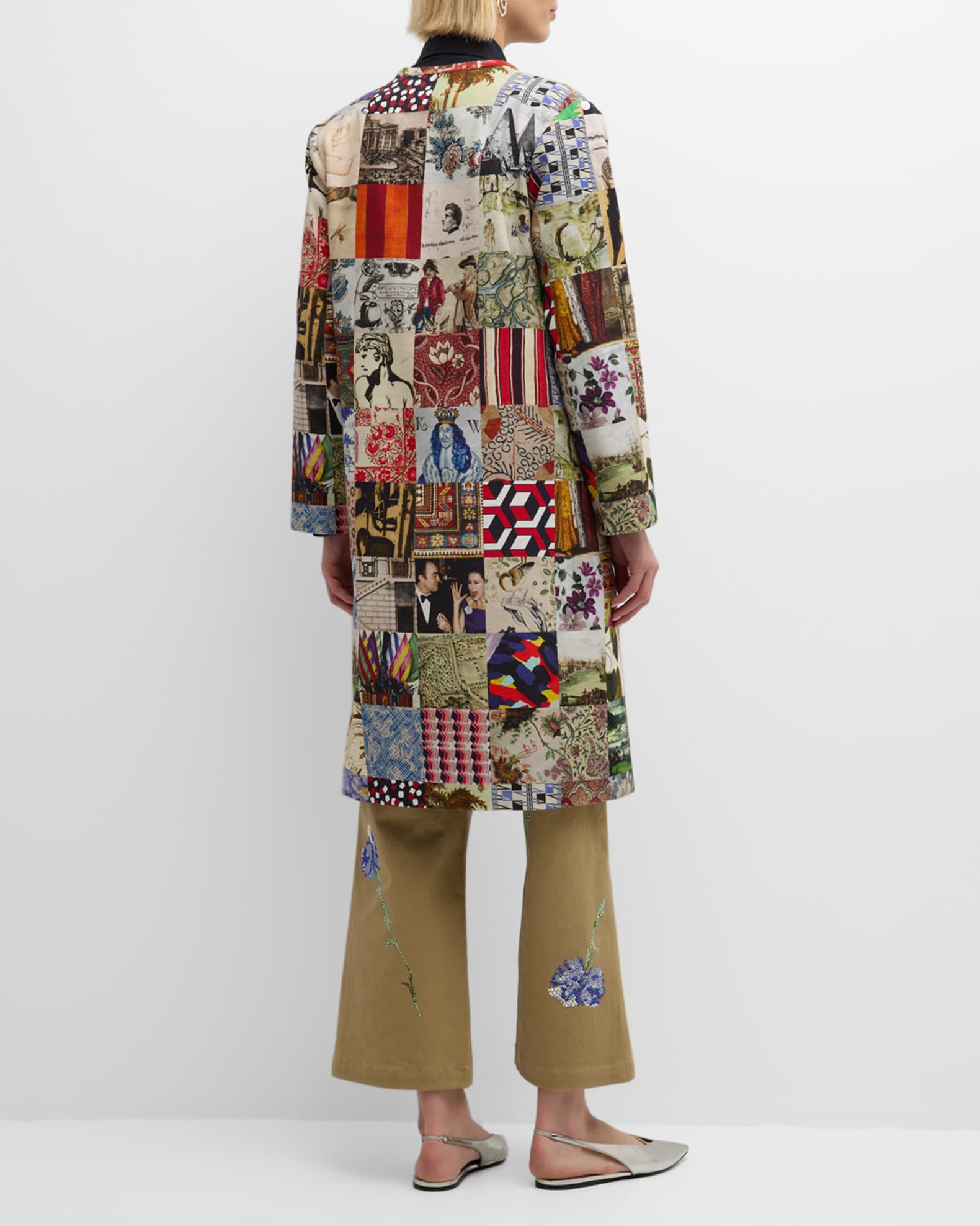 Libertine Bloomsbury Collage Printed Duster | Neiman Marcus